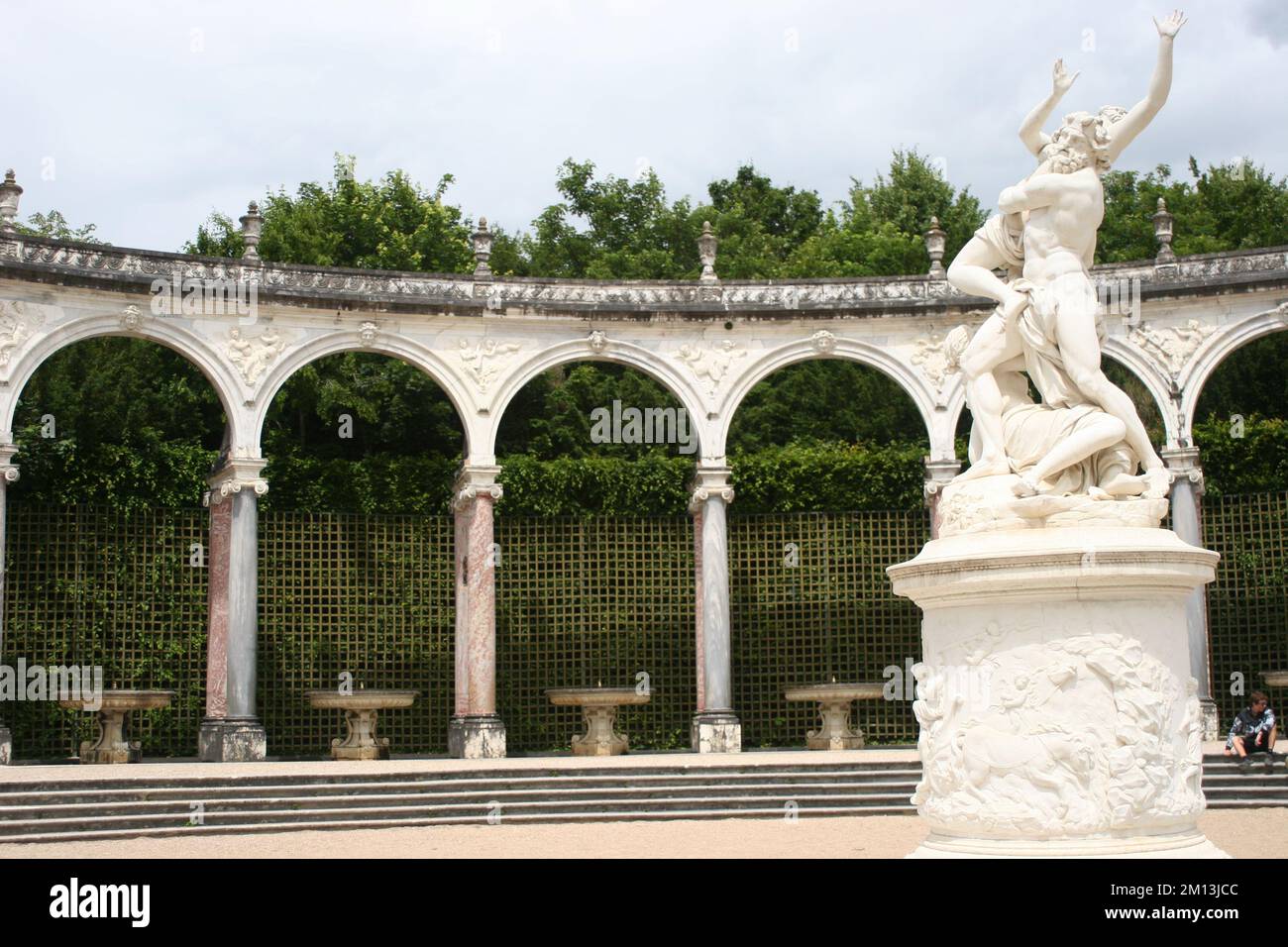 The statue l’Enlèvement de Proserpine (The Abduction of Prosperine) in ...