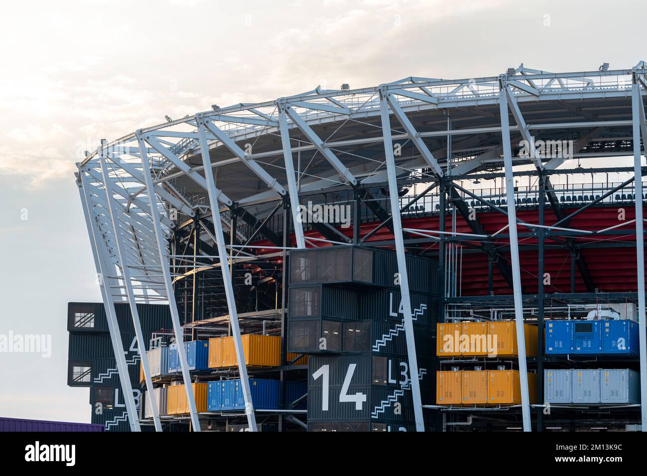 Stadium 974, previously known as Ras bu Aboud Stadium football stadium ...