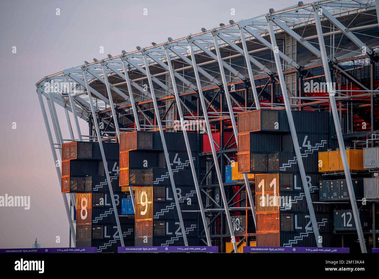 Stadium 974, previously known as Ras bu Aboud Stadium football stadium ...