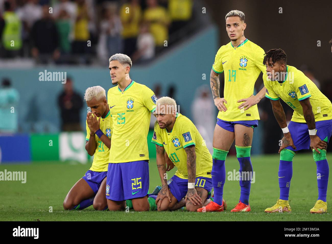 Doha, Catar. 09th Dec, 2022. RODRYGO, PEDRO, NEYMAR, ANTONY and FRED of ...