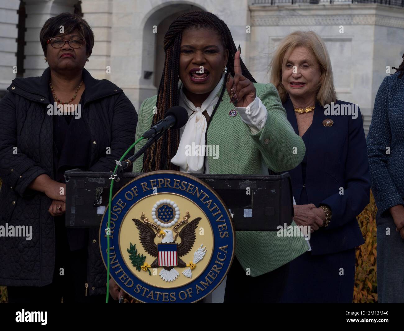 Rep cori bush hi-res stock photography and images - Alamy