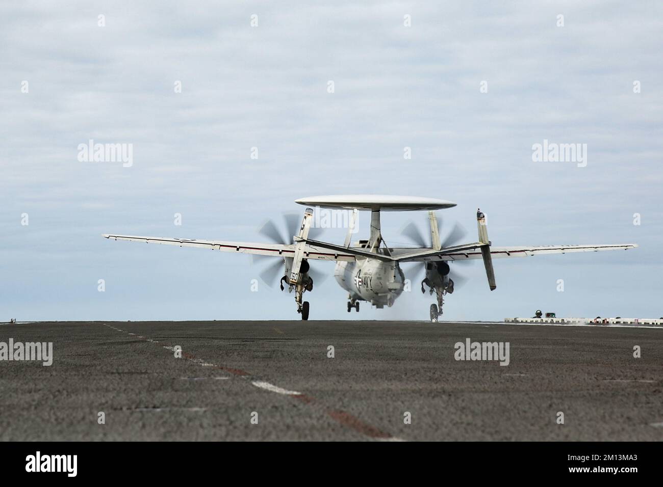 221201-N-DN347-1005 PACIFIC OCEAN (Dec. 1, 2022) An E-2D Hawkeye ...