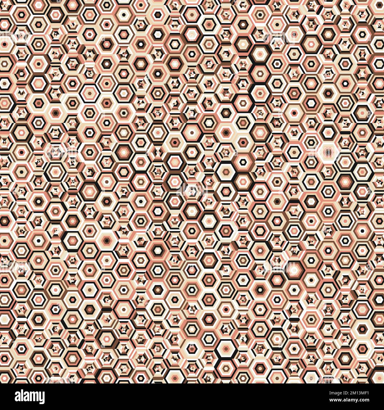 Hexagonal Maze generative pattern illustration Stock Vector Image & Art ...