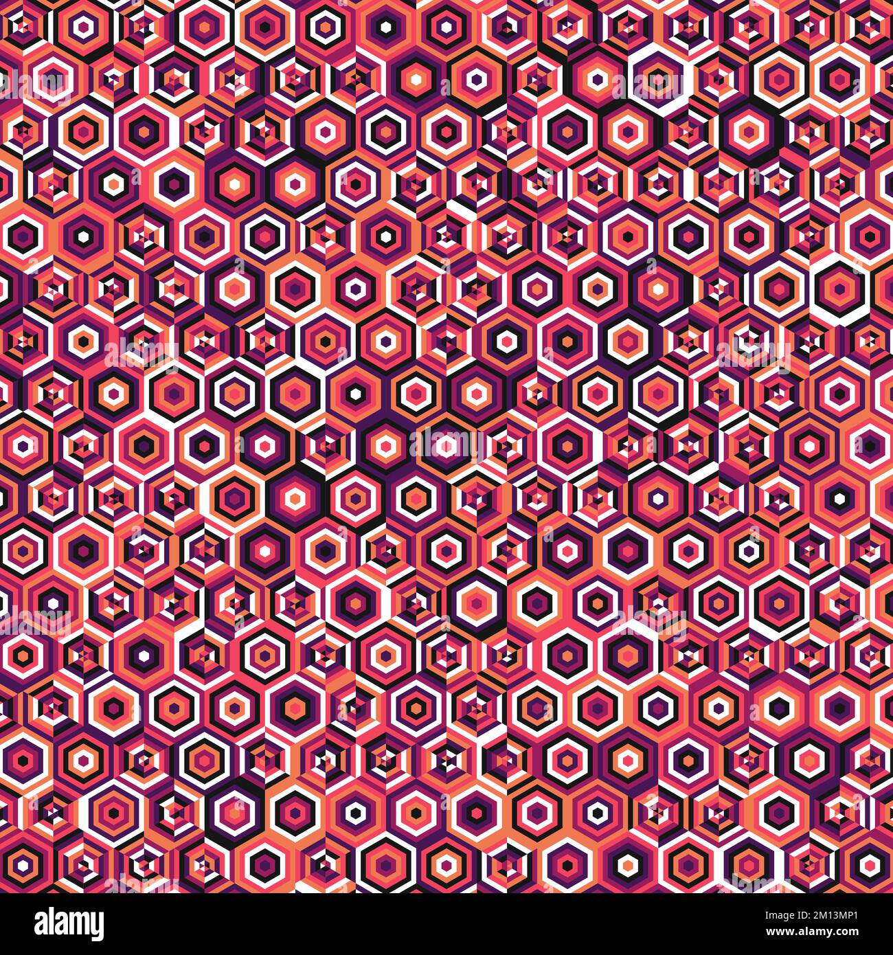 Hexagonal Maze generative pattern illustration Stock Vector Image & Art ...