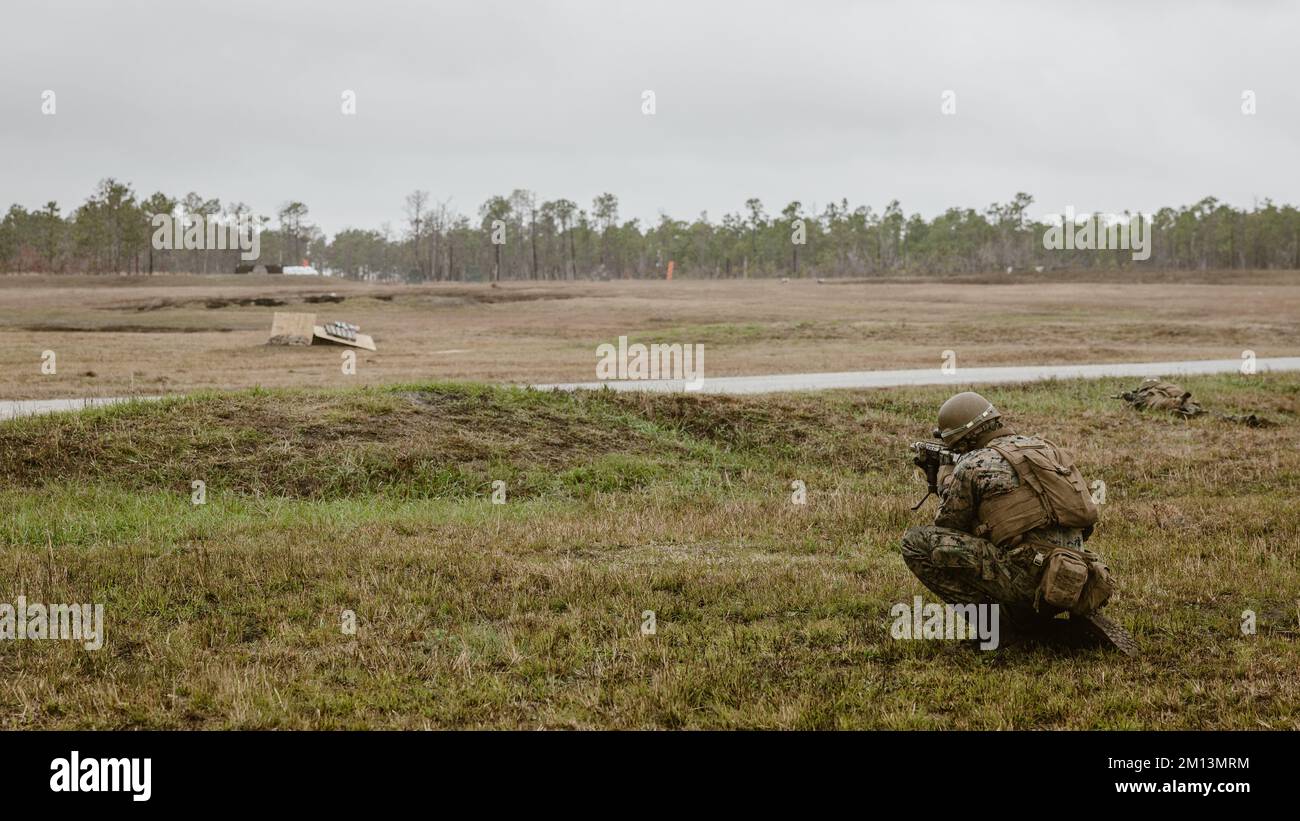 U.S. Marines with 2d Battalion, 8th Marine Regiment, 2d Marine Division ...