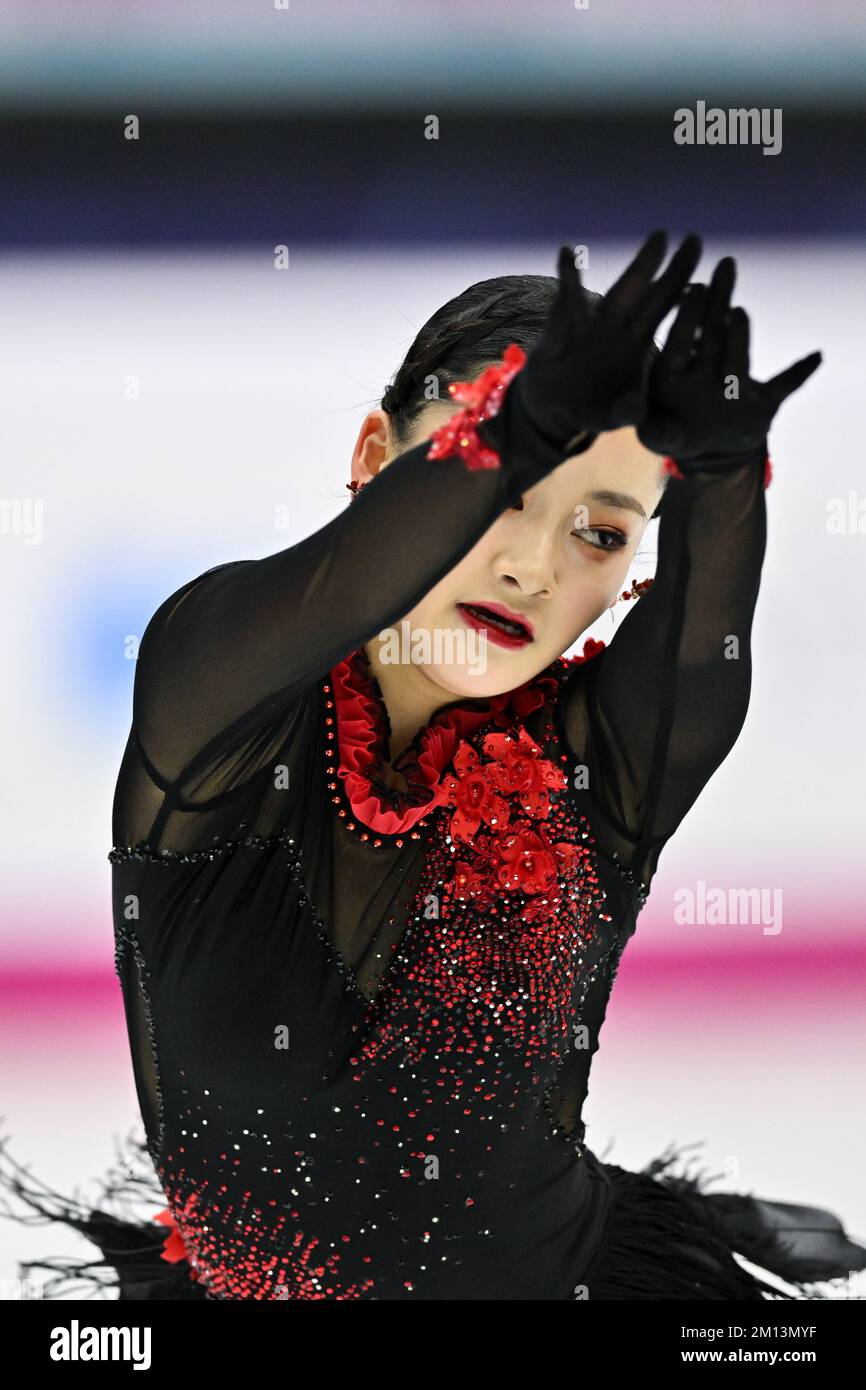 Rinka WATANABE (JPN), during Senior Women Short Program, at the ISU ...