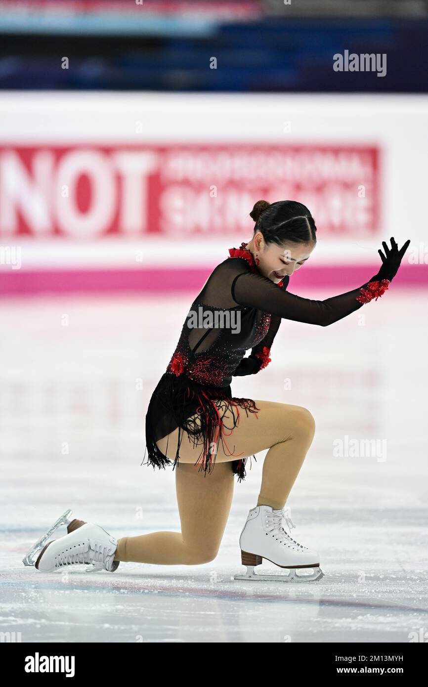 Rinka WATANABE (JPN), during Senior Women Short Program, at the ISU ...