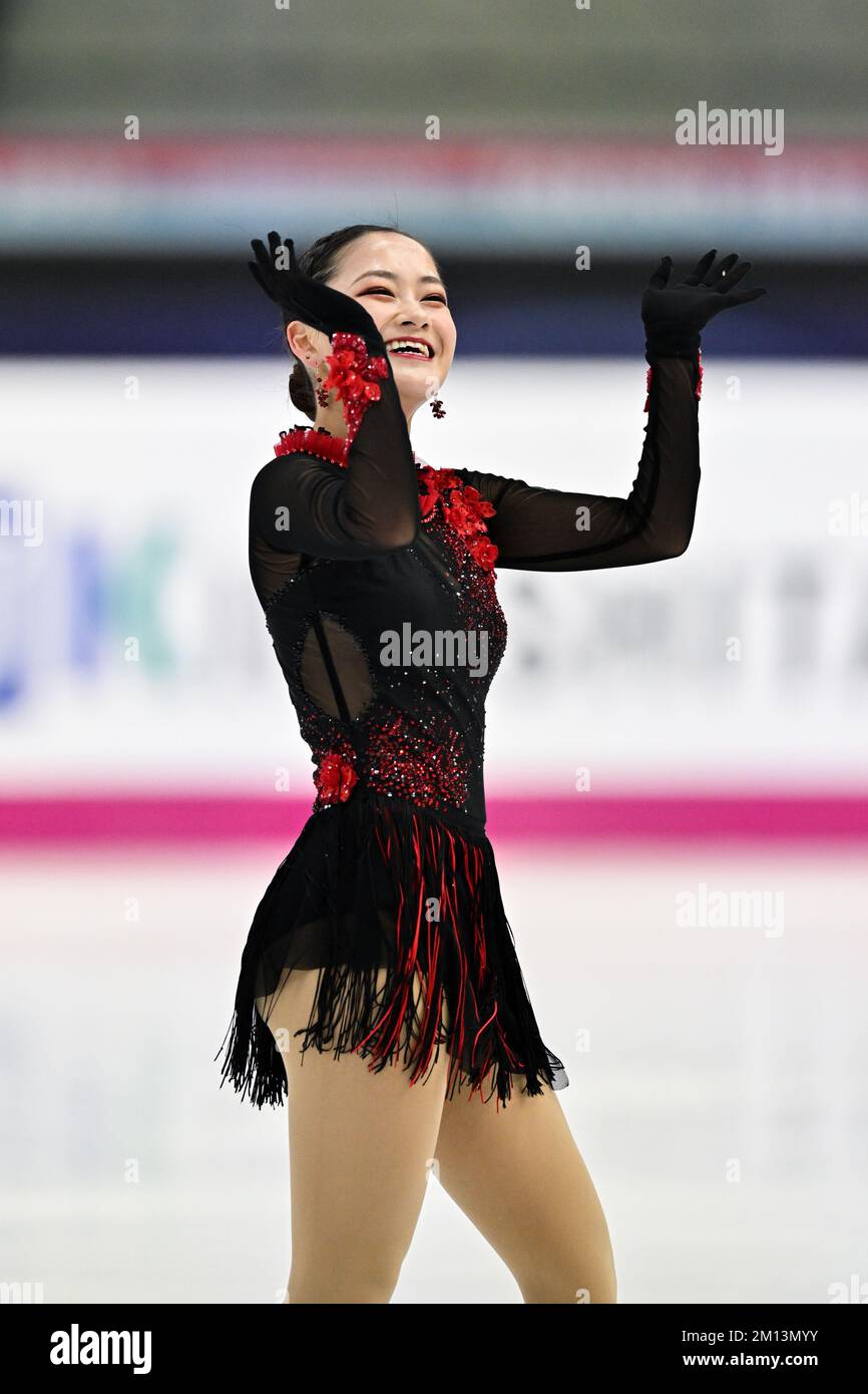 Rinka WATANABE (JPN), during Senior Women Short Program, at the ISU ...