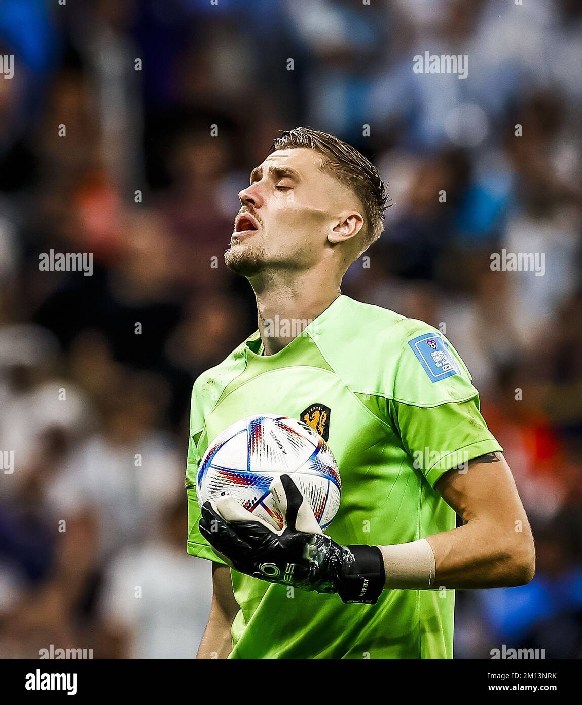 Al Daayen, Qatar. 09th Dec, 2022. AL DAAYEN - Holland goalkeeper ...