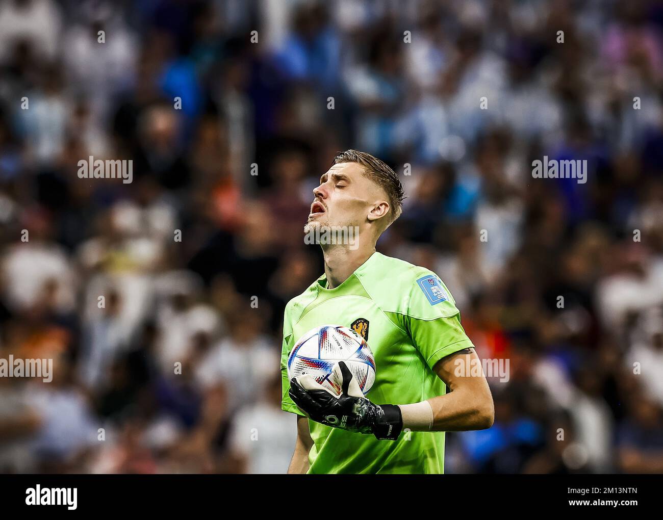 Al Daayen, Qatar. 09th Dec, 2022. AL DAAYEN - Holland goalkeeper ...