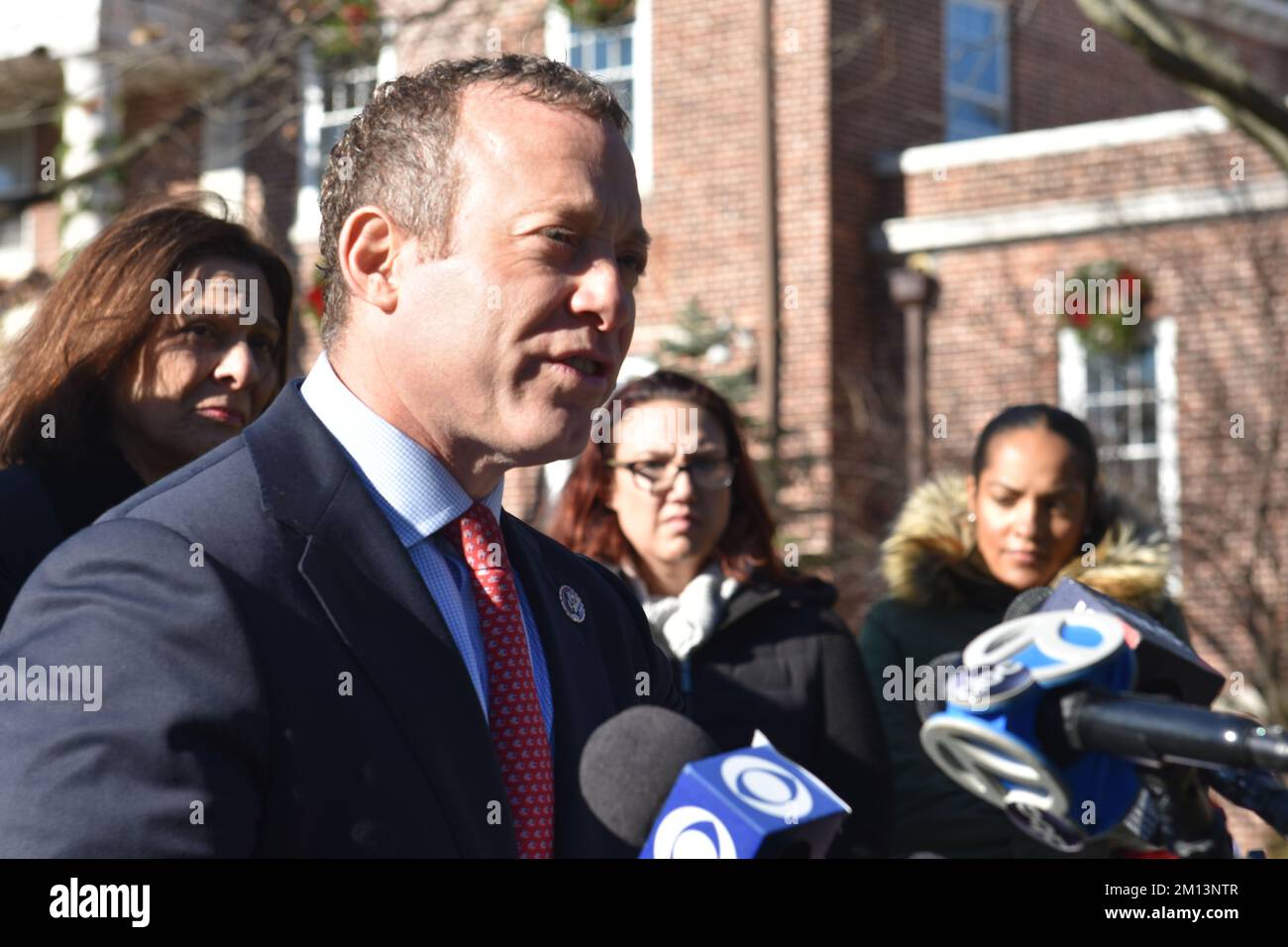 Congressman Josh Gottheimer delivers remarks on the Metropolitan ...