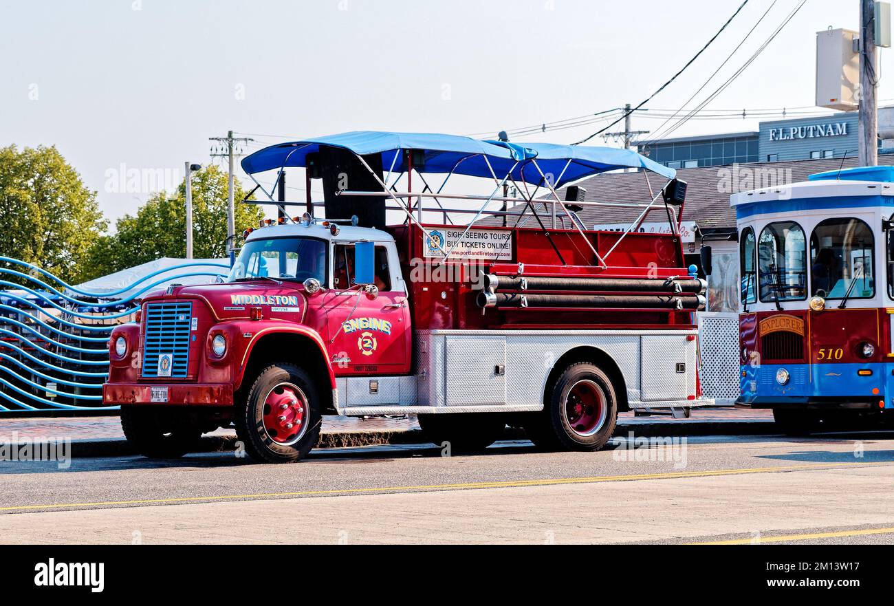 Middleton Fire Engine 2 Stock Photo - Alamy