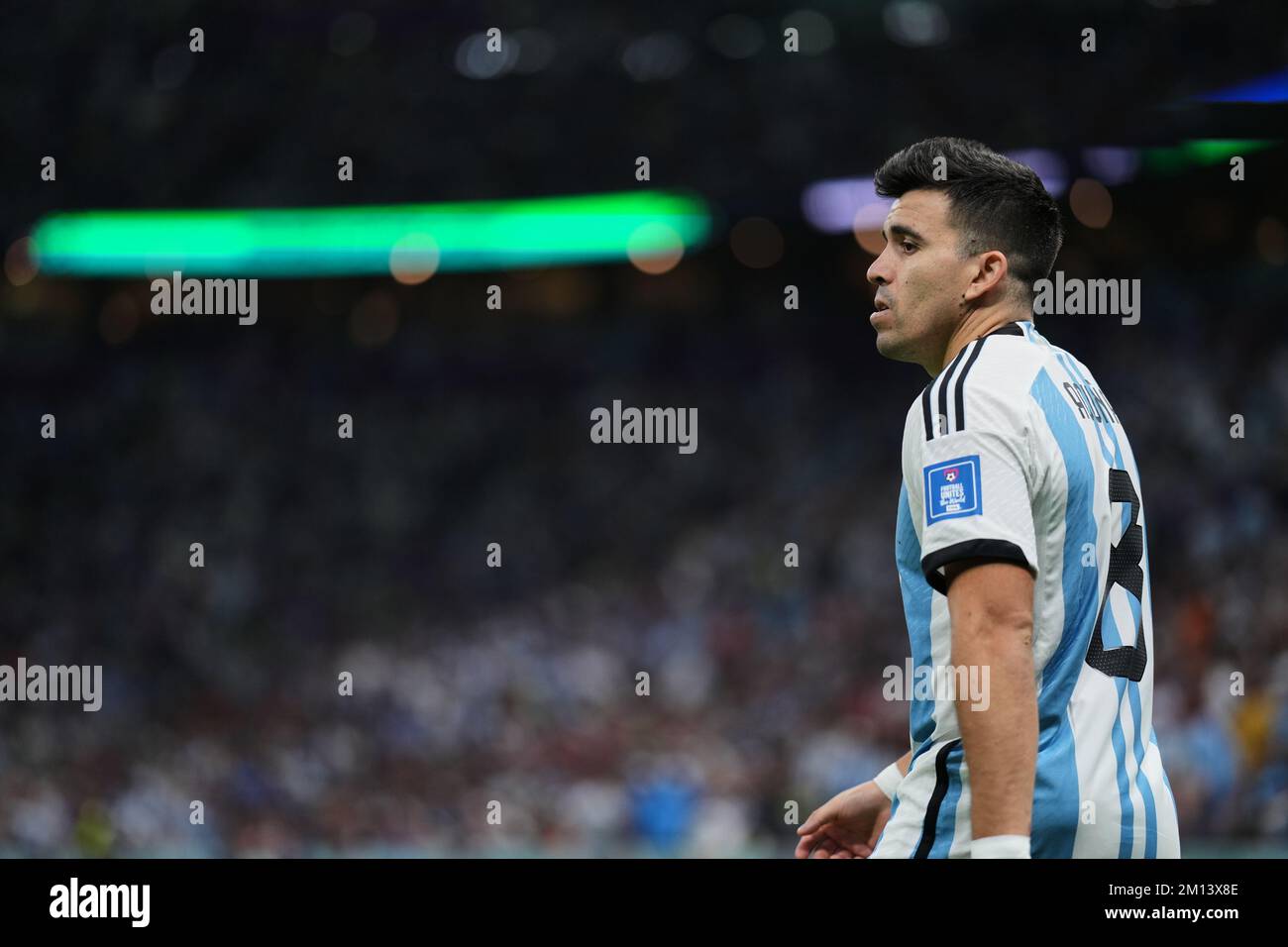 Lusail, Qatar. 9th Dec, 2022. Marcos Acuna (ARG) Football/Soccer : FIFA ...
