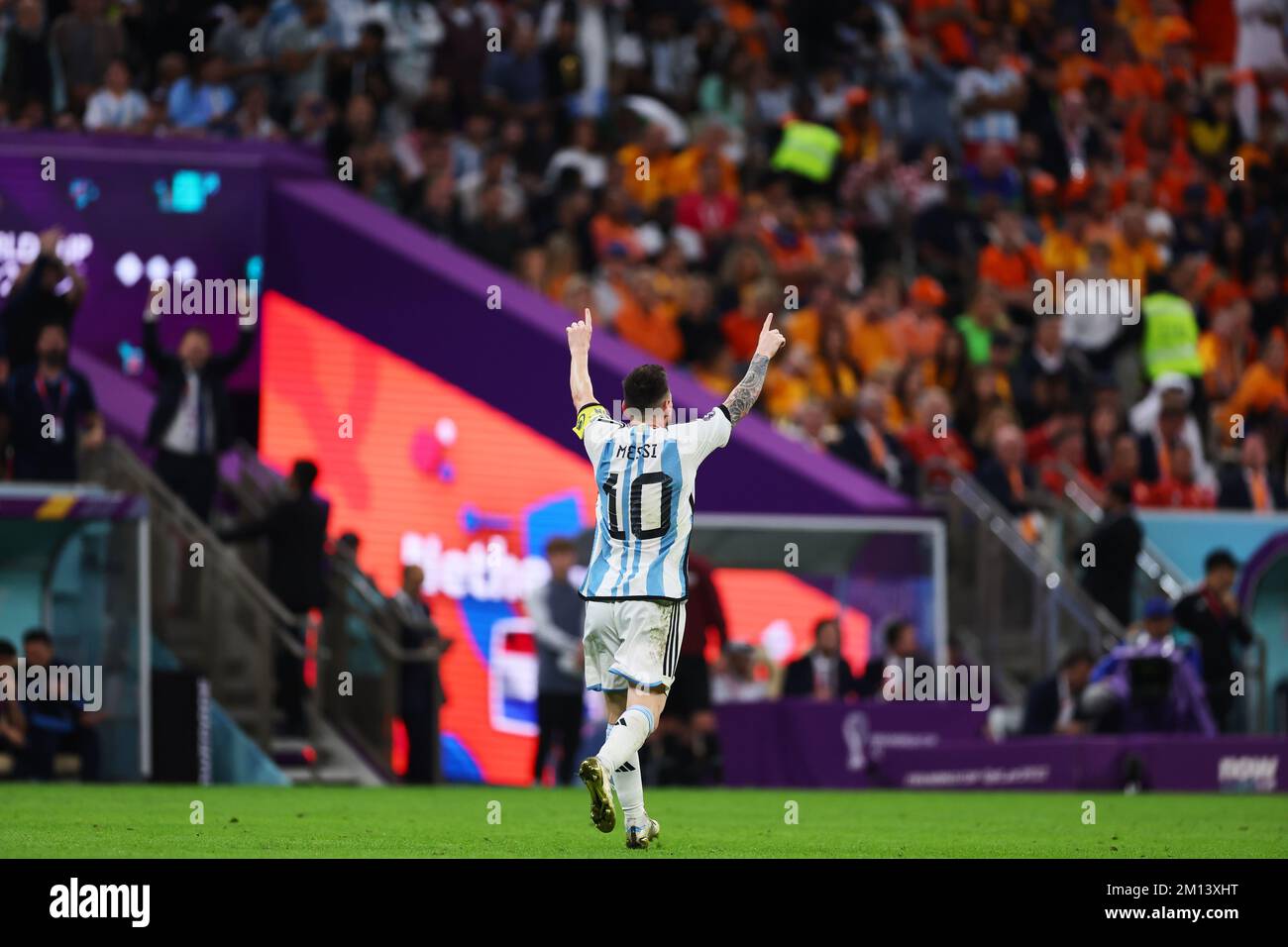 Lusail, Qatar. 9th Dec, 2022. Lionel Messi (ARG) Football/Soccer : FIFA ...