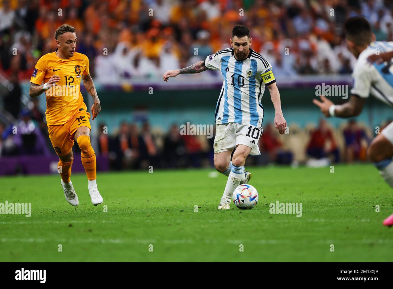 Lusail, Qatar. 9th Dec, 2022. Lionel Messi (ARG) Football/Soccer : FIFA ...