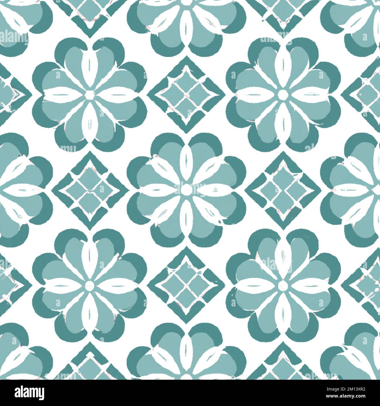 A fashionable fabric swatch illustration with a seamless pattern of ...