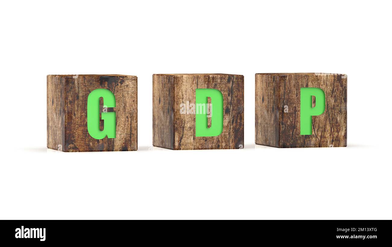 The 3d rendering of nice dice with the wording GPD Stock Photo - Alamy