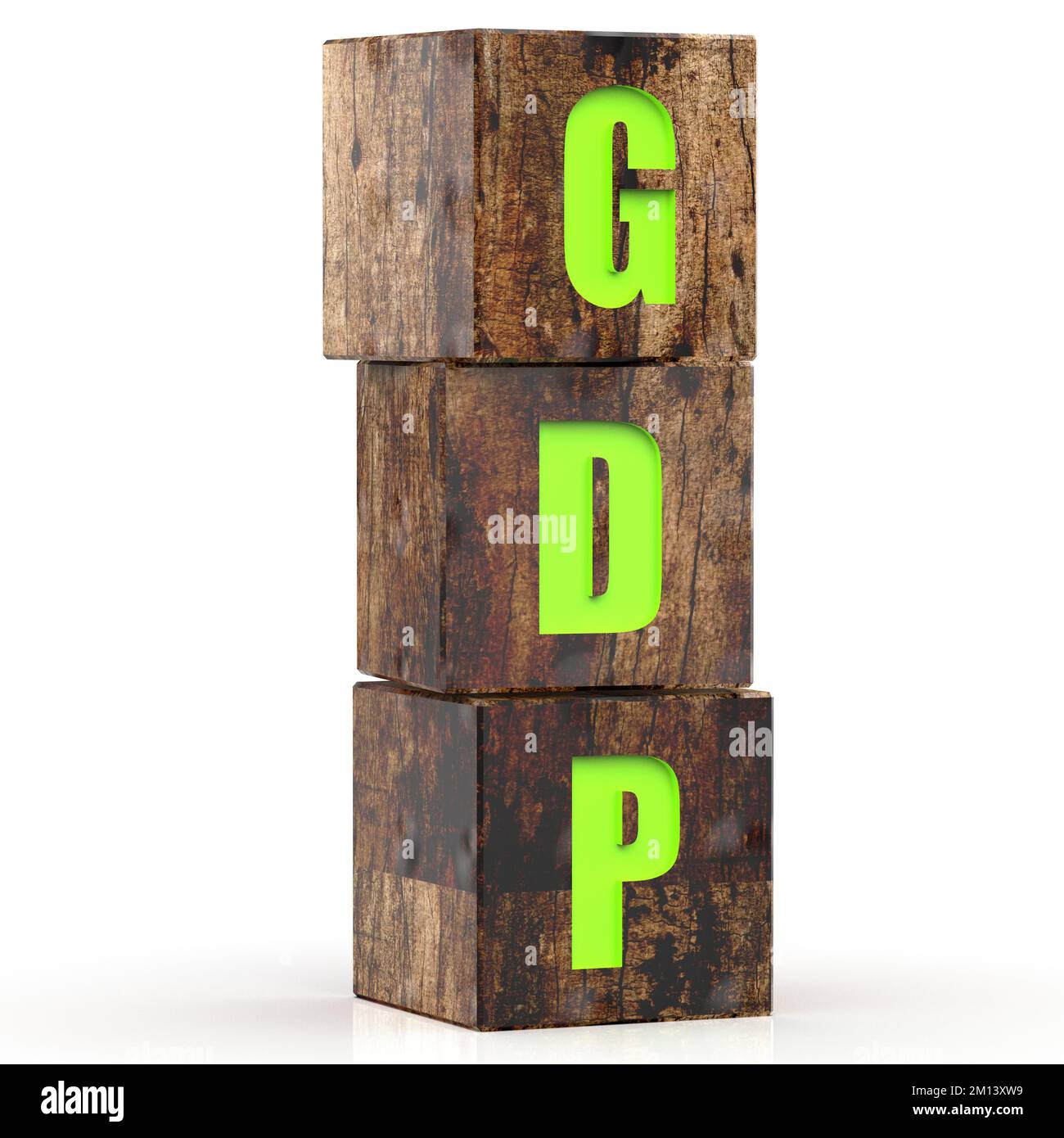 The 3d rendering of nice dice with the wording GPD Stock Photo - Alamy