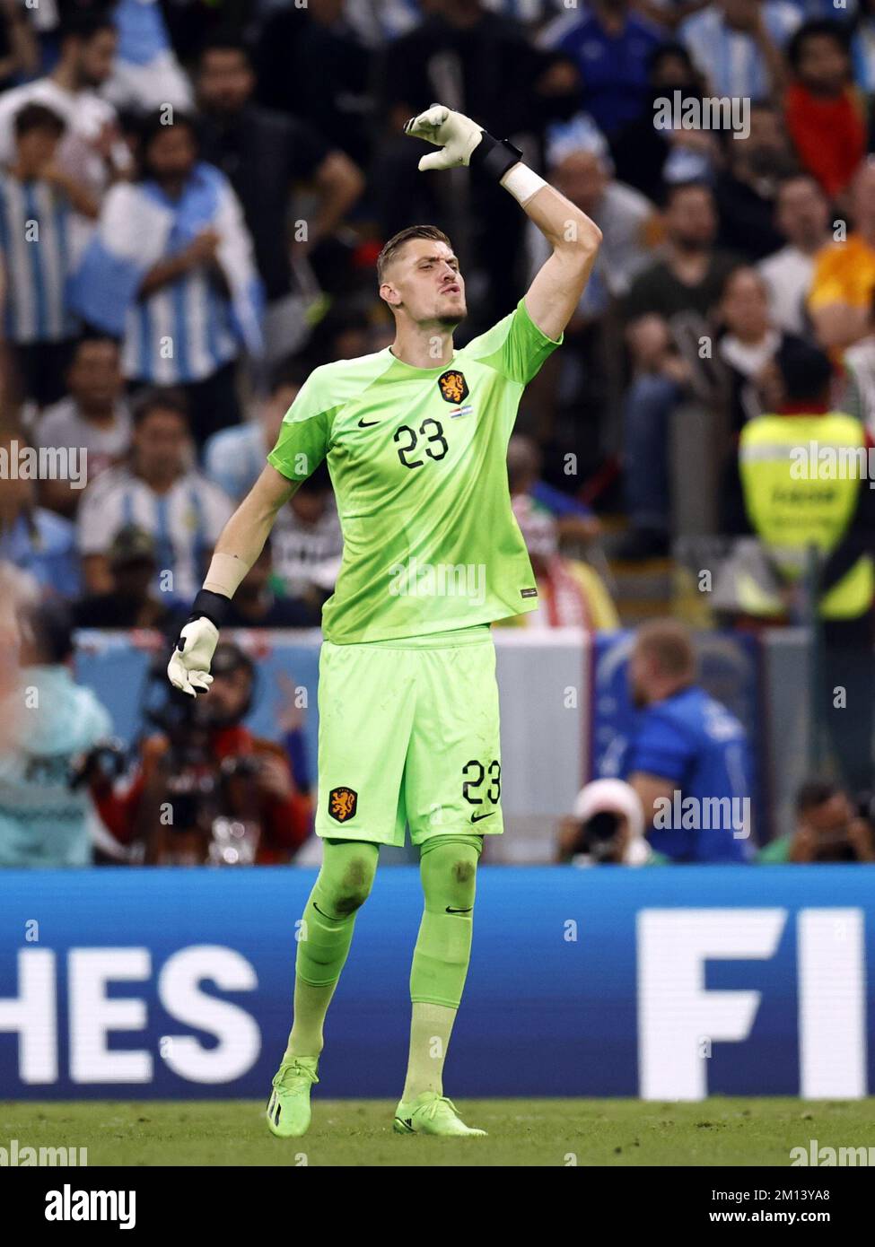 Al Daayen, Qatar. 09th Dec, 2022. AL DAAYEN - Holland goalkeeper ...