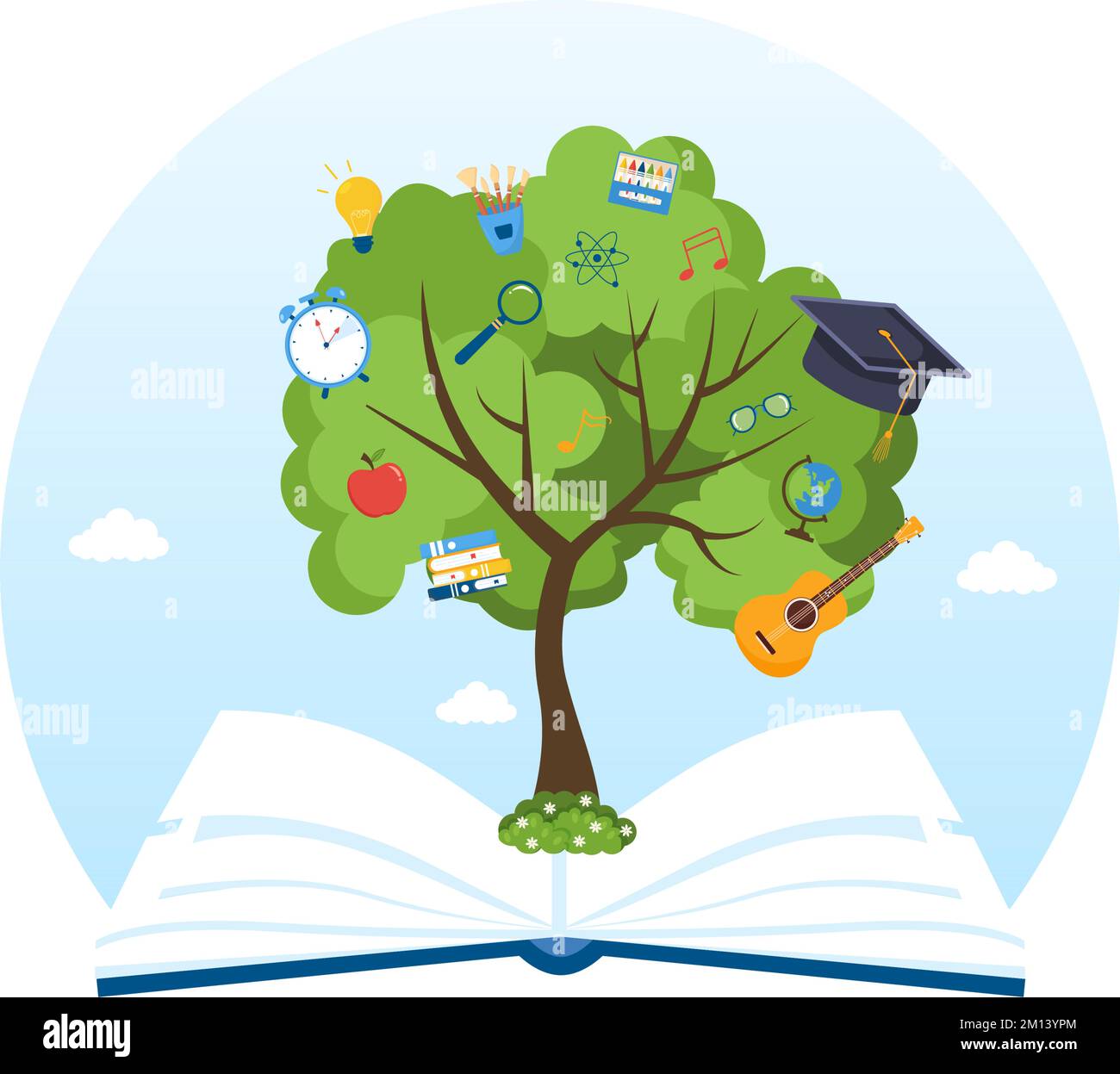 Education and knowledge Books for Learning Suitable for poster, Web and ...