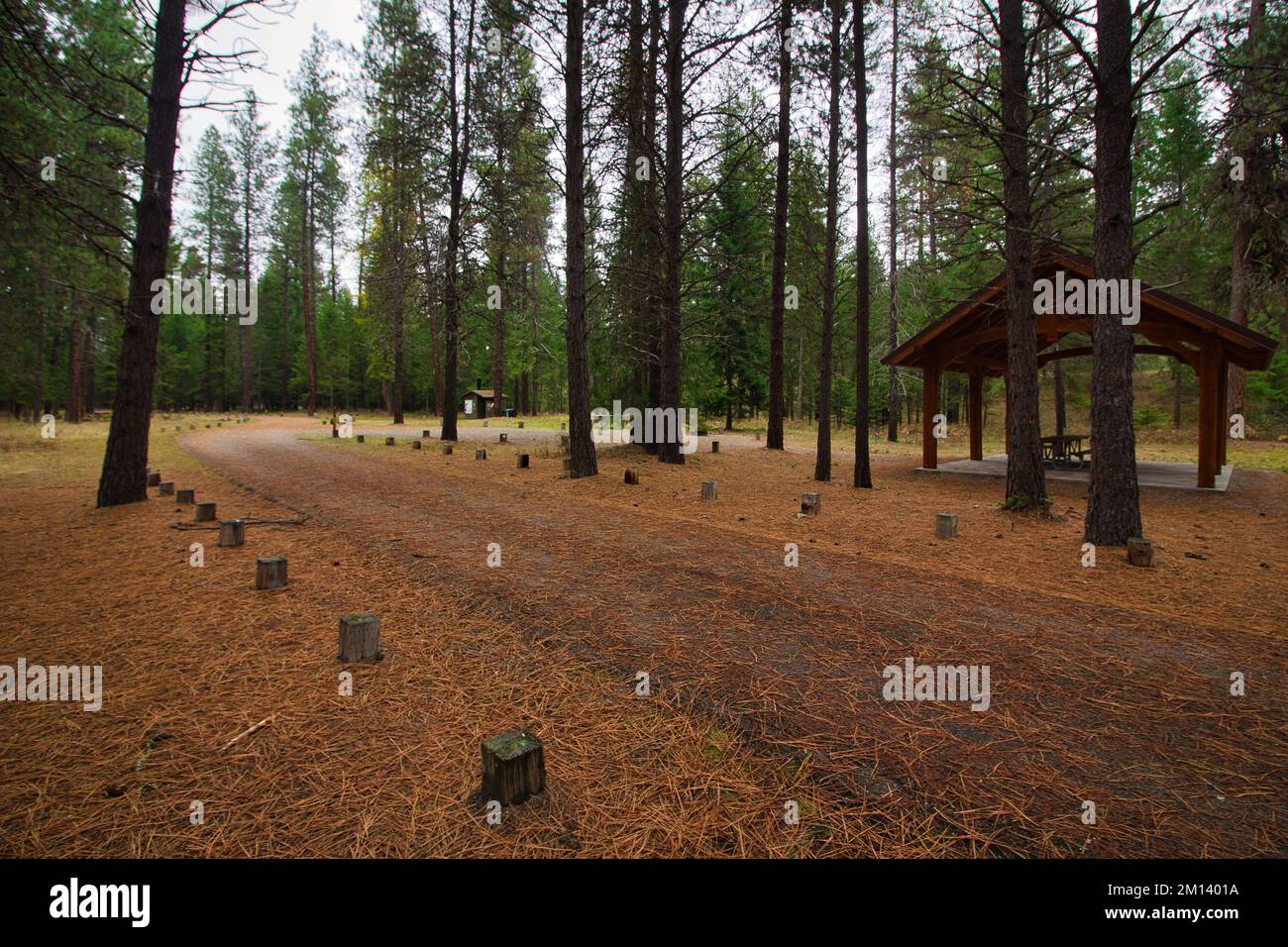 State park campground hi-res stock photography and images - Alamy