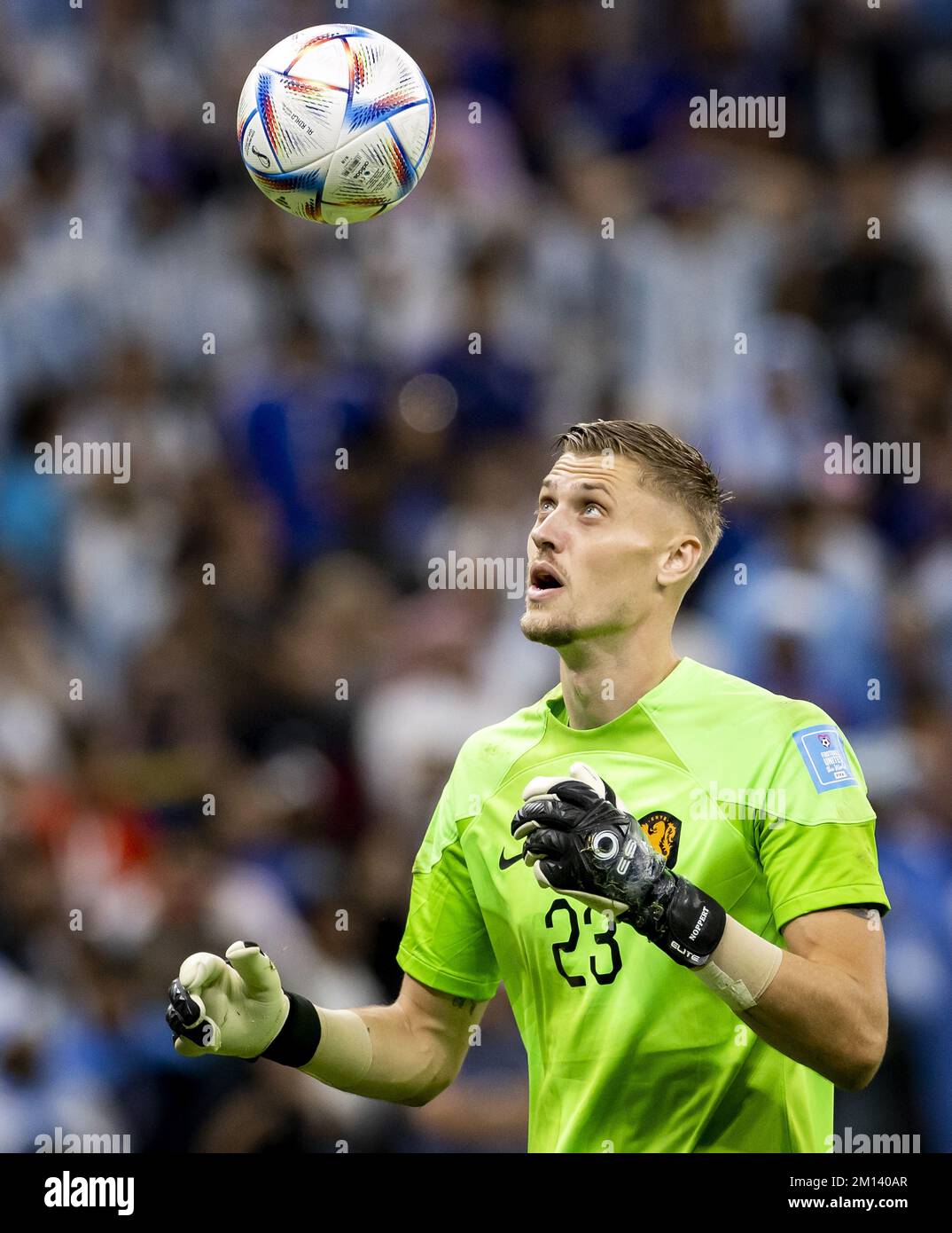 Al Daayen, Qatar. 09th Dec, 2022. AL DAAYEN - Holland goalkeeper ...
