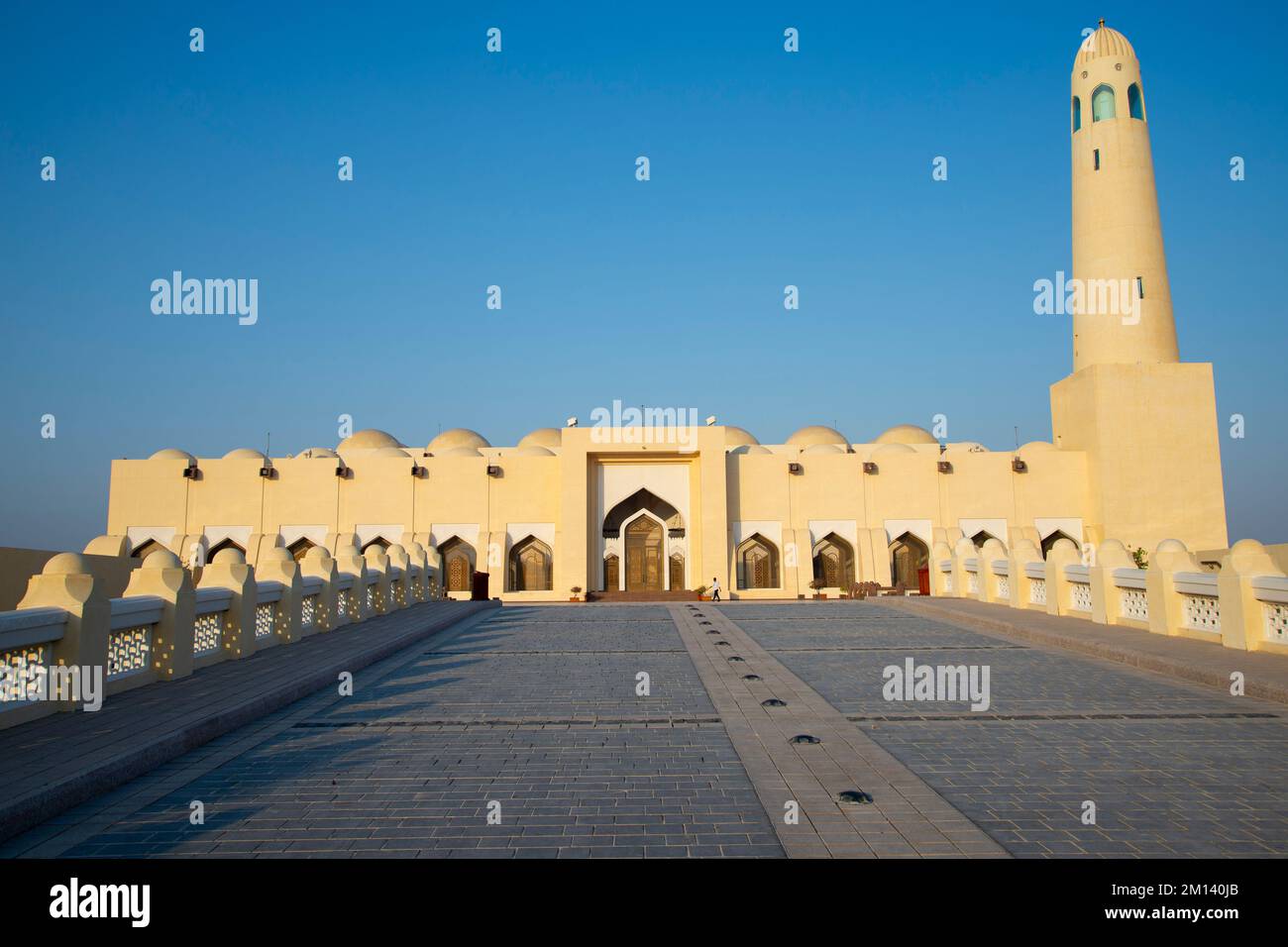 Imam Muhammad bin Abdul Wahhab Mosque - Doha - Qatar Stock Photo - Alamy