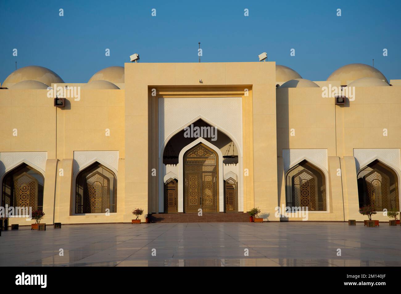 Imam Muhammad bin Abdul Wahhab Mosque - Doha - Qatar Stock Photo - Alamy