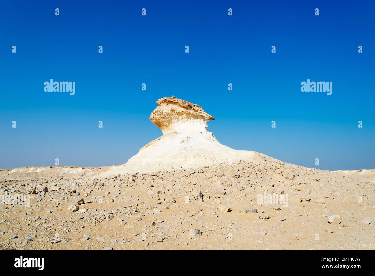 Zekreet Rock Formation - Qatar Stock Photo - Alamy