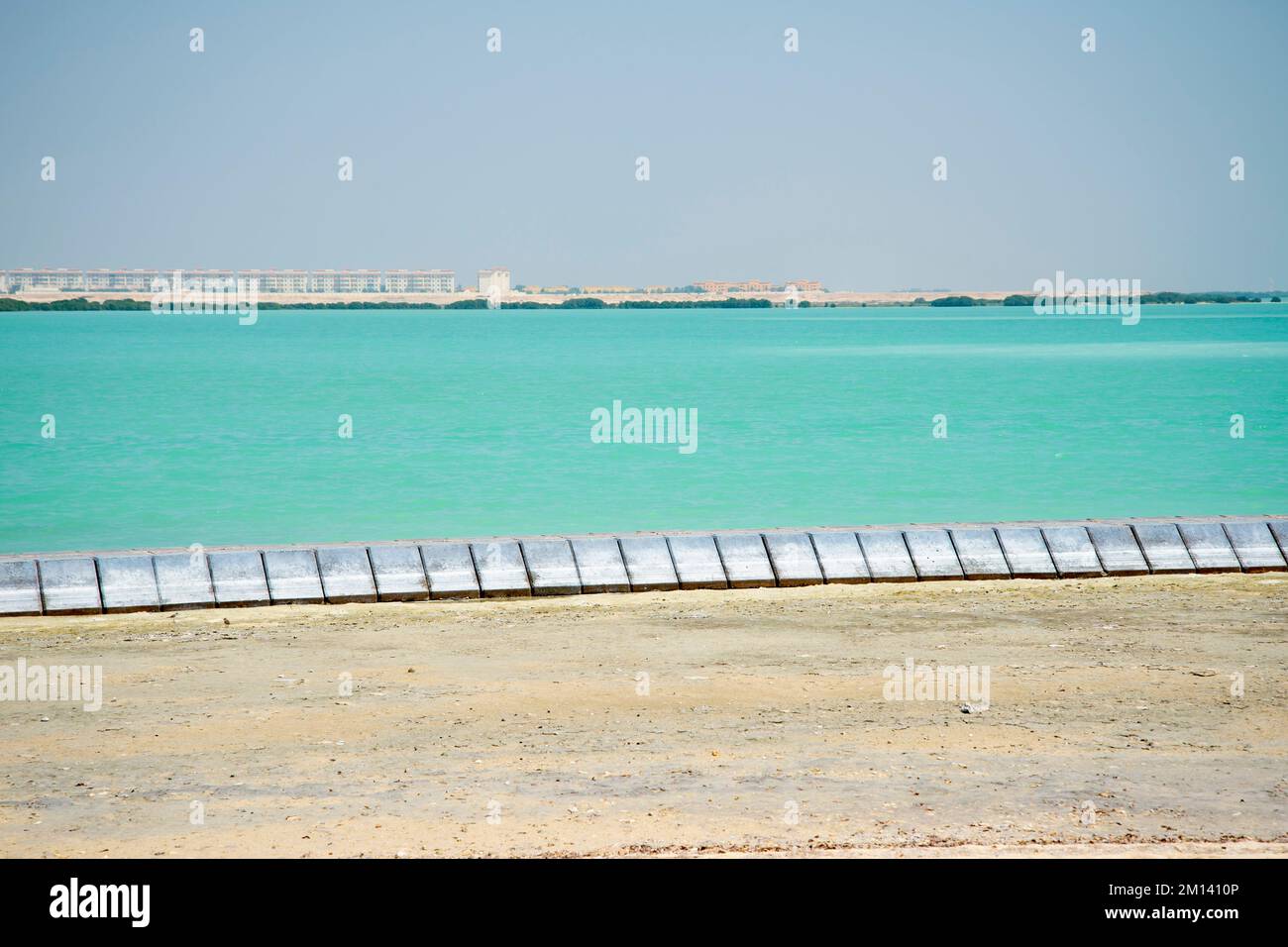 Beach on Persian Gulf - Qatar Stock Photo - Alamy