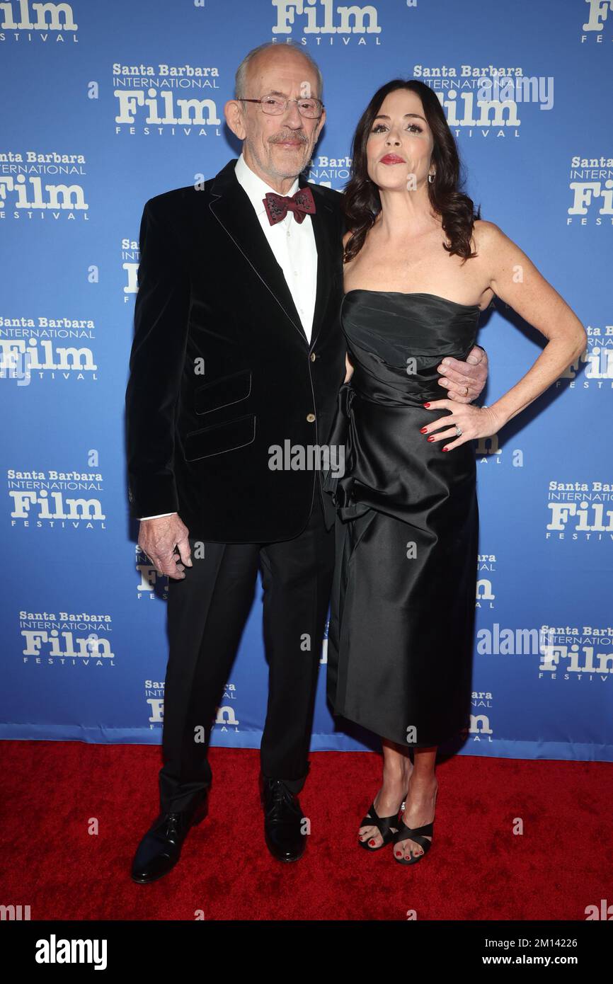 Santa Barbara, Ca. 9th Dec, 2022. Christopher Lloyd and Lisa Lloyd at ...
