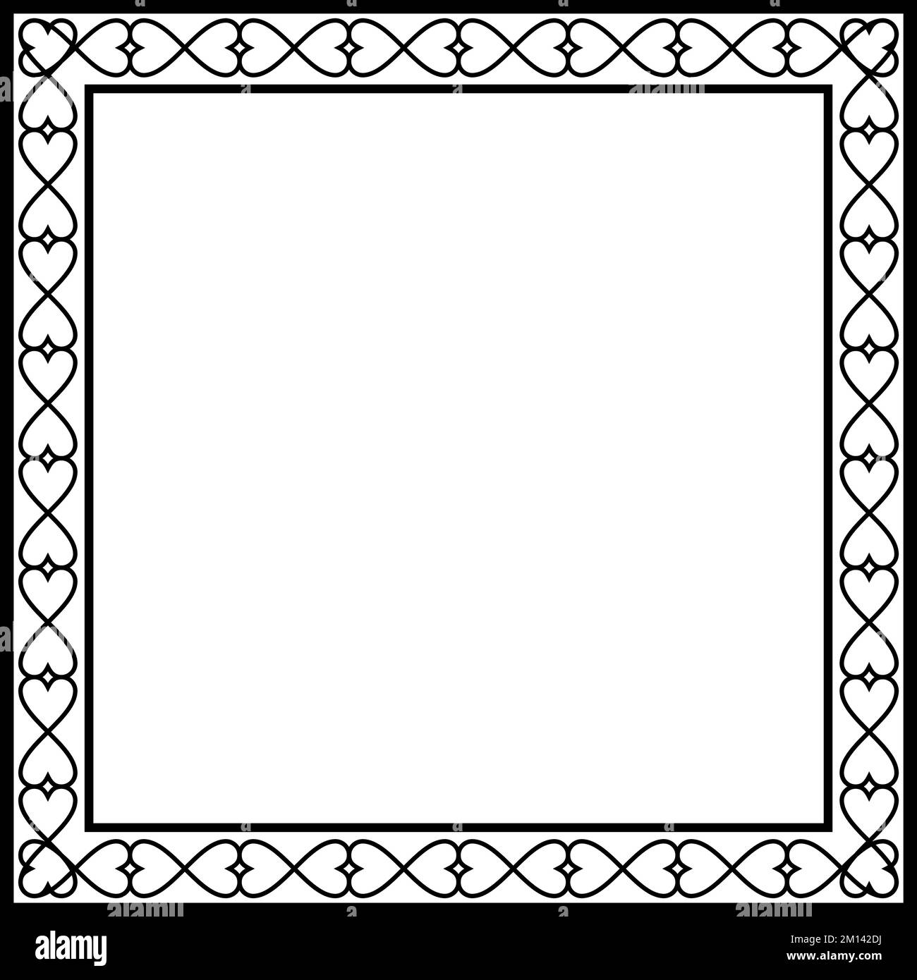 Ornament frames can be for wedding invitations, book covers or others ...