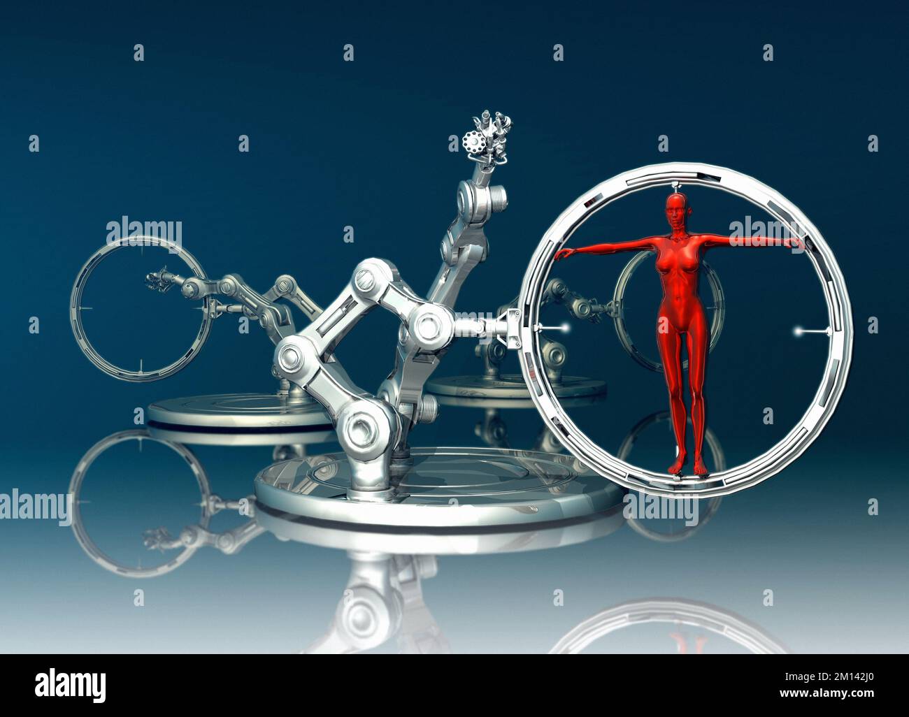 Robot manufacturing, conceptual illustration Stock Photo - Alamy Robot manufacturing, conceptual illustration Stock Photo - Alamy