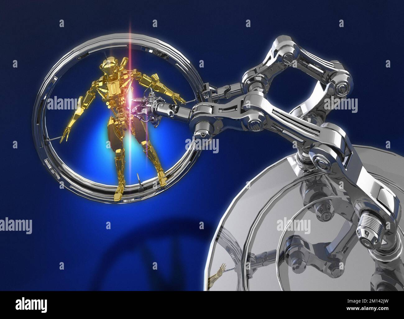 Robot manufacturing, conceptual illustration Stock Photo - Alamy Robot manufacturing, conceptual illustration Stock Photo - Alamy