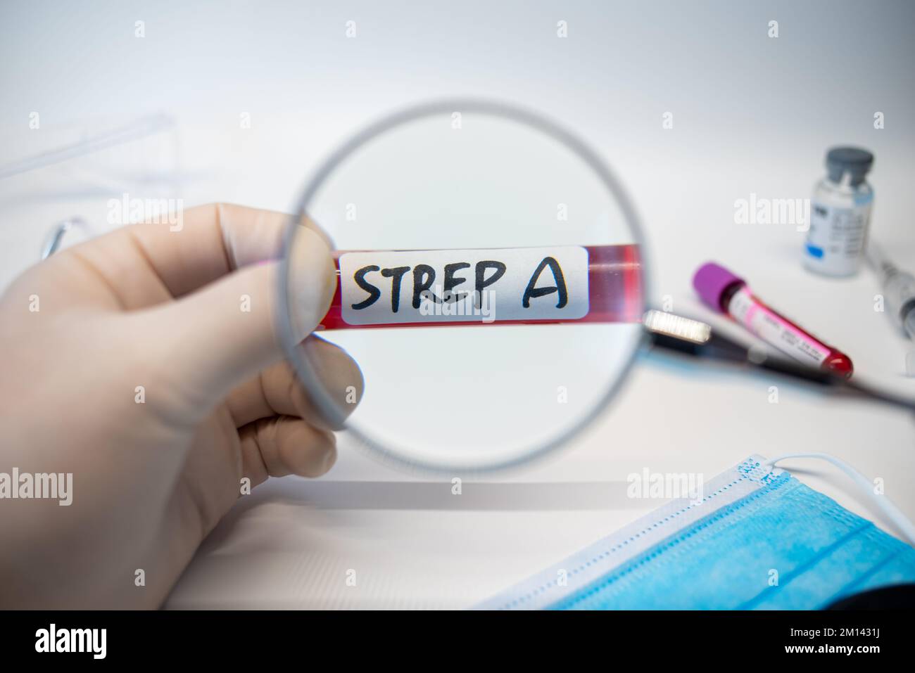 Blood collection tubes Group A Streptococcus(strep A or GAS) test ...