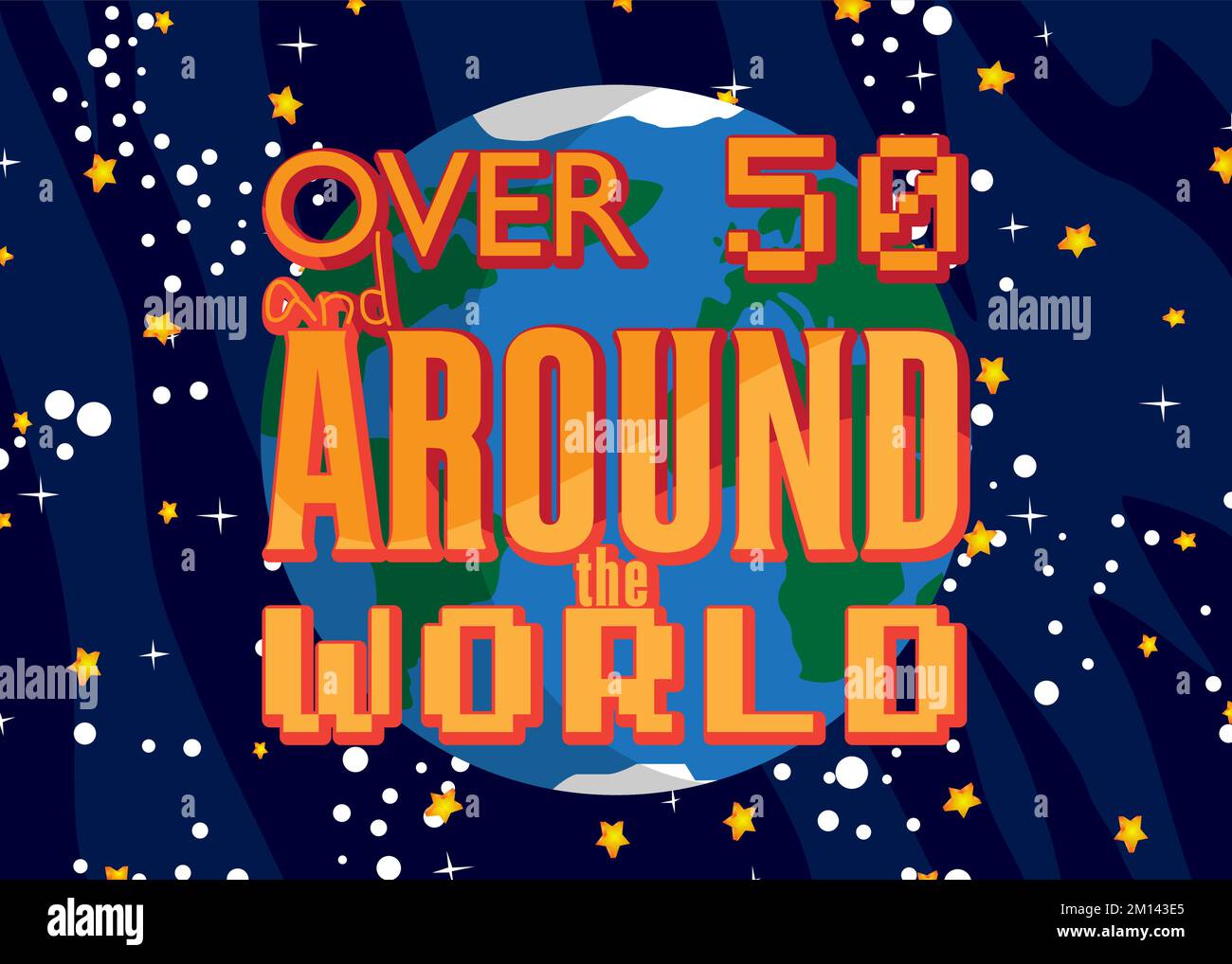 Animation globe earth Stock Vector Images - Alamy