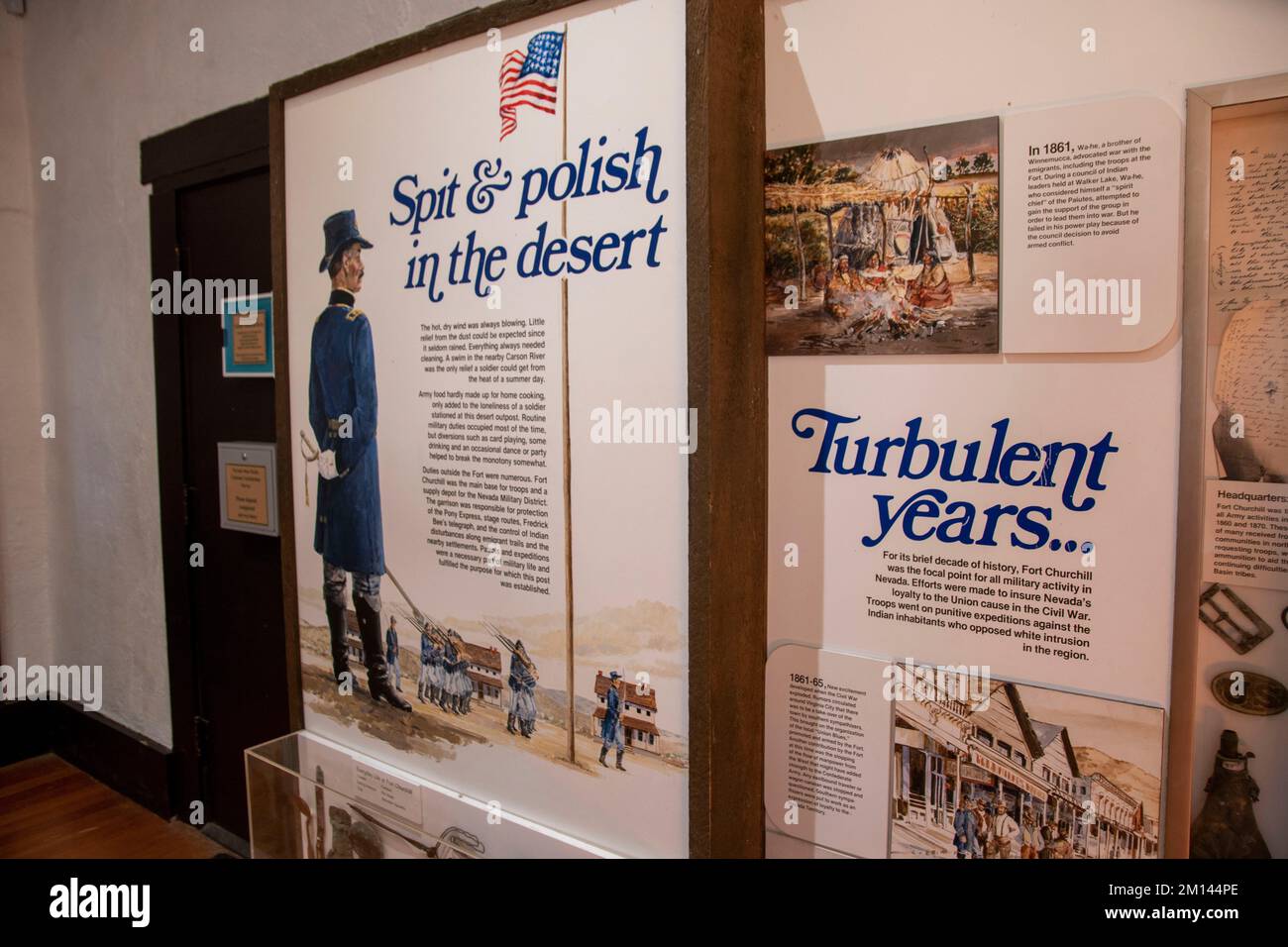 Fort Churchill State Historic Park provides some American Civil War ...