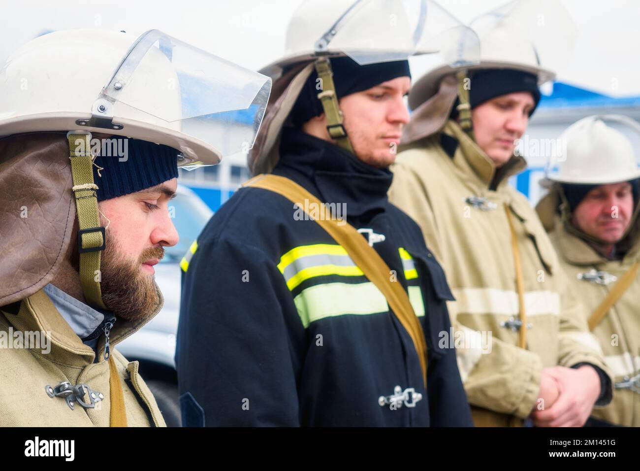 Sad fireman hi-res stock photography and images - Alamy