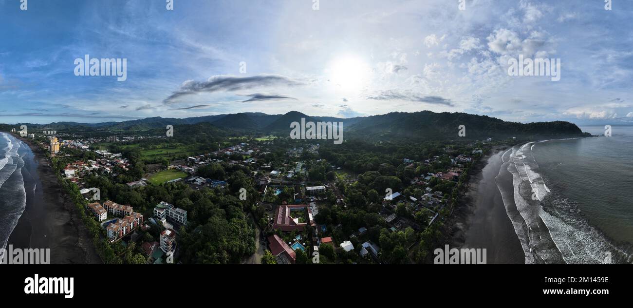 Tropical Jaco Beach, Garabito in Costa Rica Stock Photo - Alamy