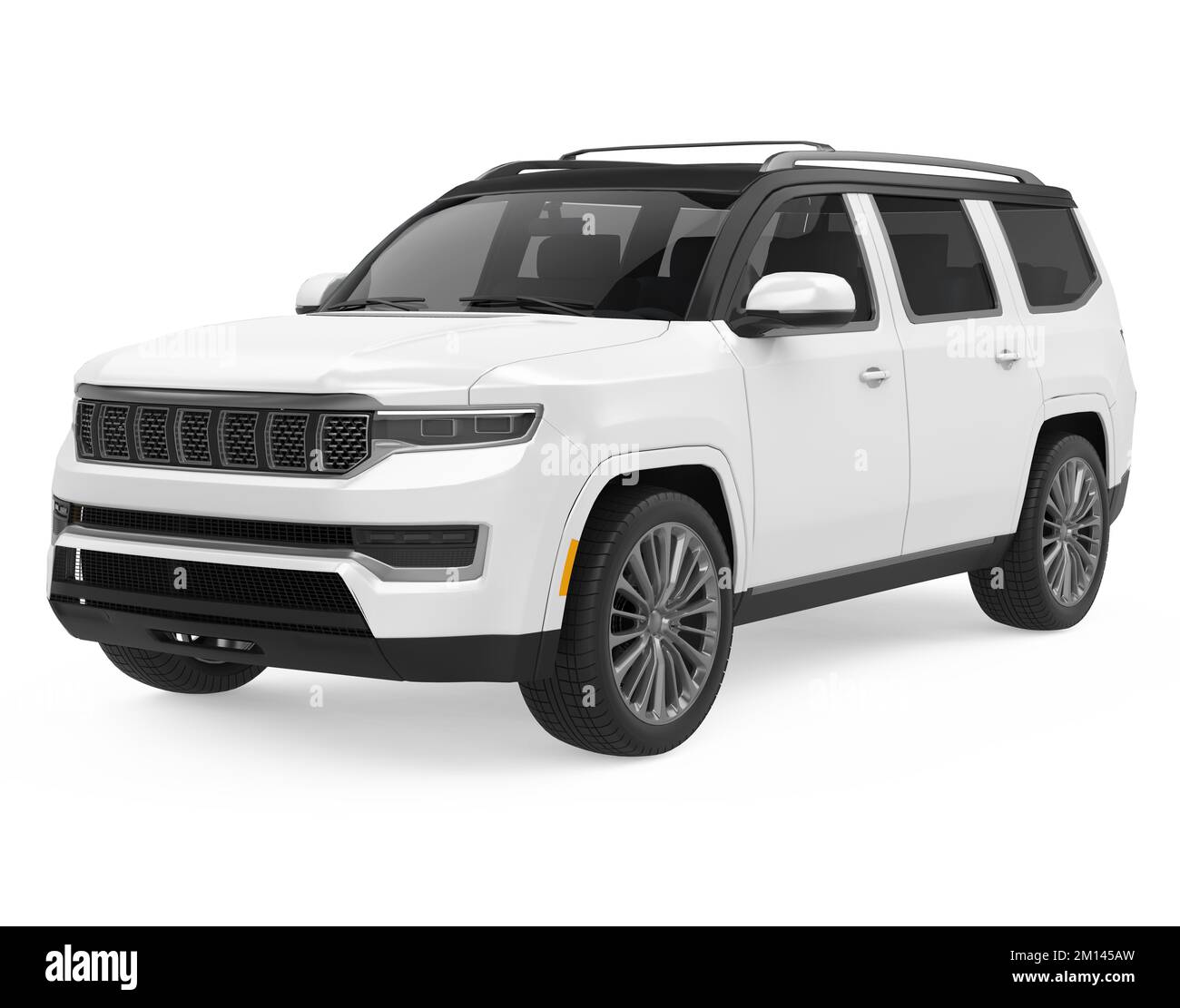 SUV Car Isolated Stock Photo - Alamy