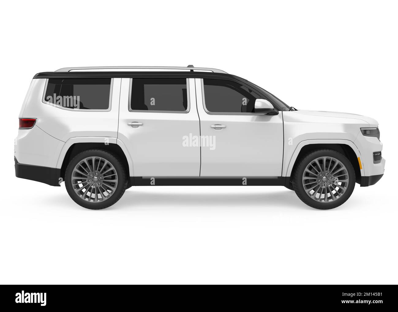 SUV Car Isolated Stock Photo - Alamy