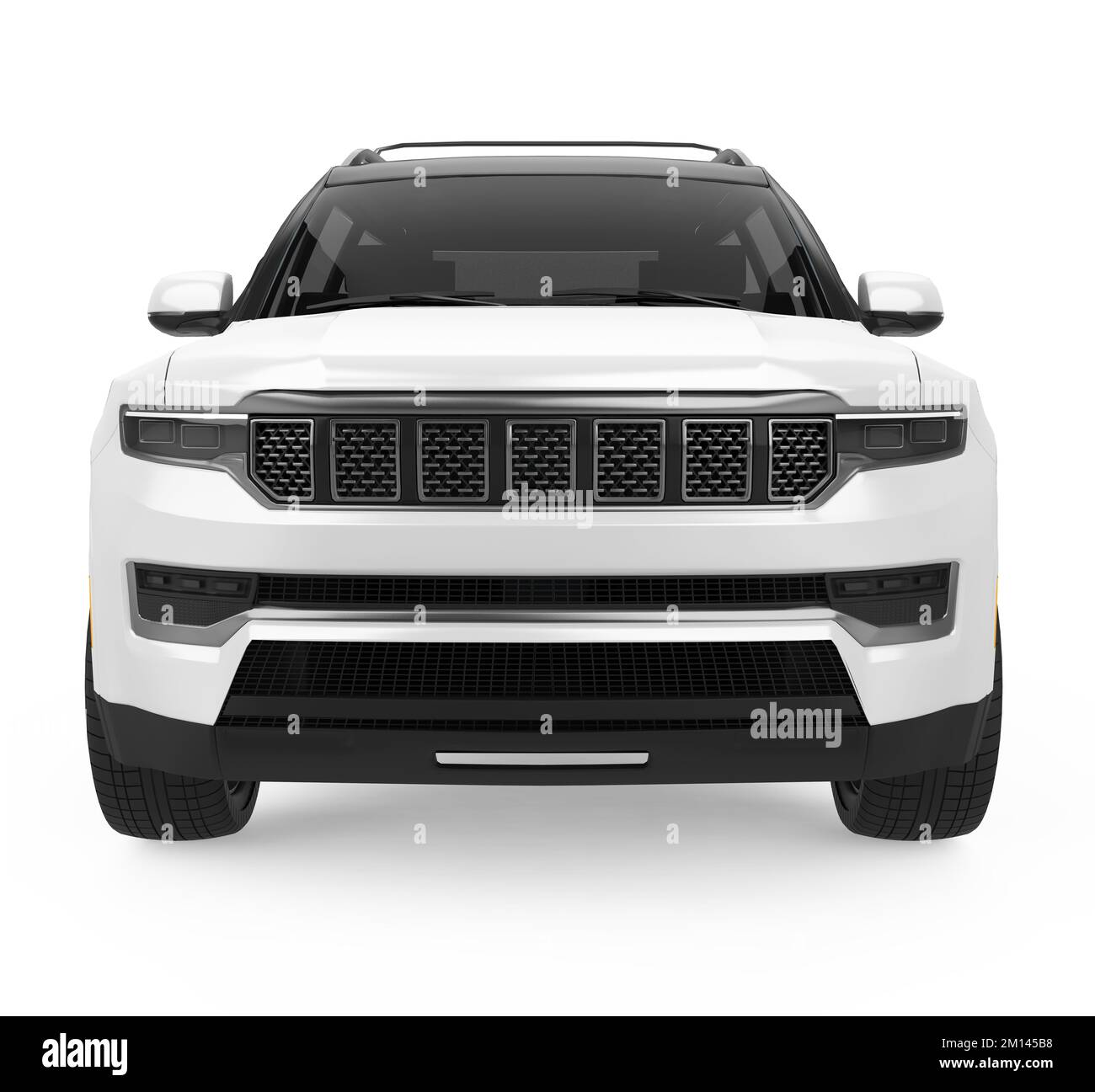 SUV Car Isolated Stock Photo - Alamy