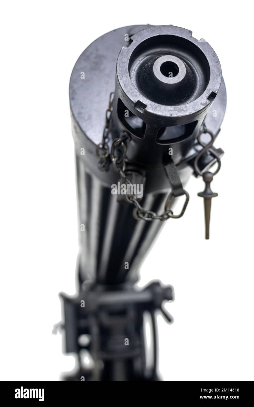 Vickers machine gun, class c, isolated on white background Stock Photo ...