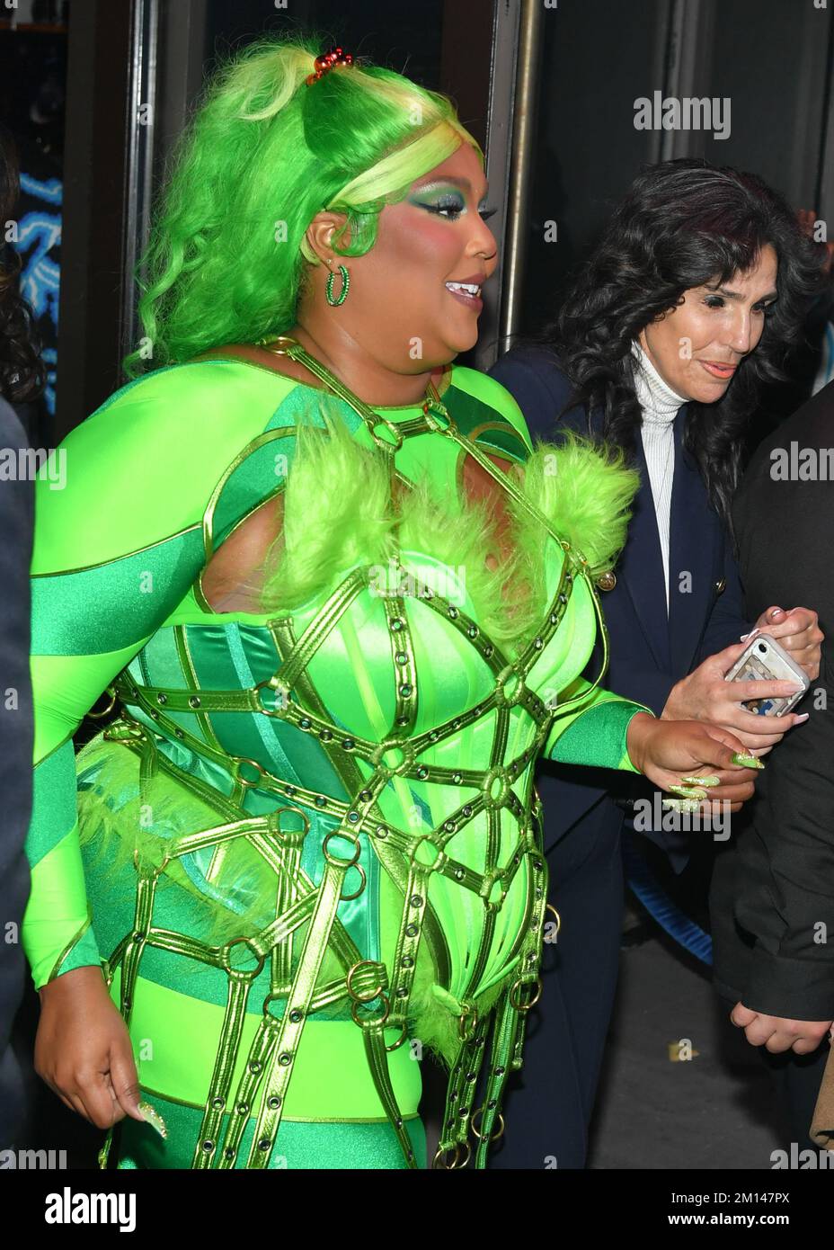 Lizzo attends the Z100's iHeartRadio Jingle Ball 2022 at Madison Square ...