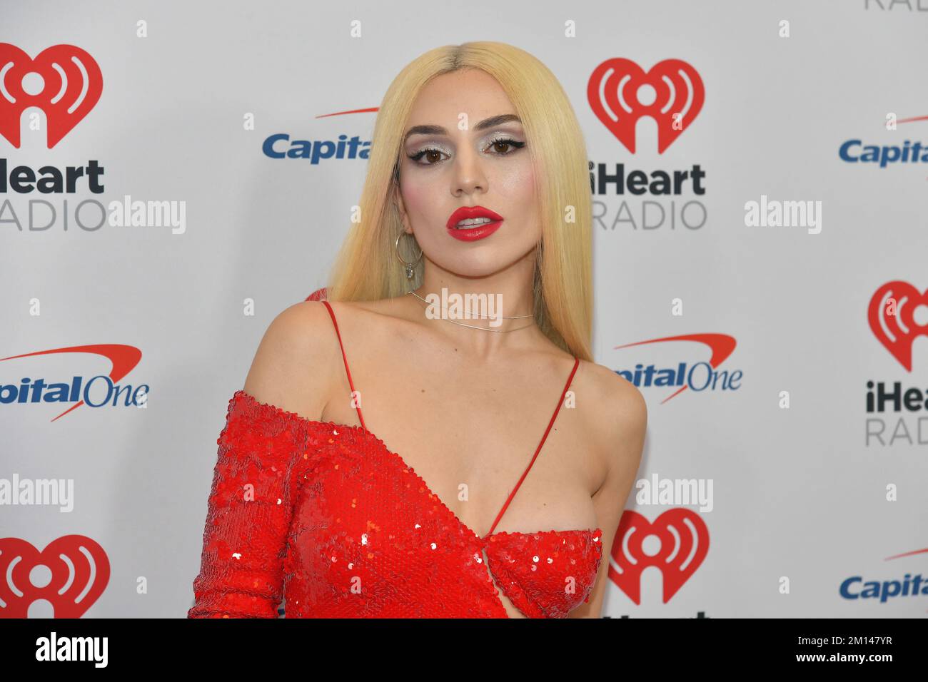 Ava Max attends the Z100's iHeartRadio Jingle Ball 2022 at Madison ... Ava Max attends the Z100's iHeartRadio Jingle Ball 2022 at Madison ...