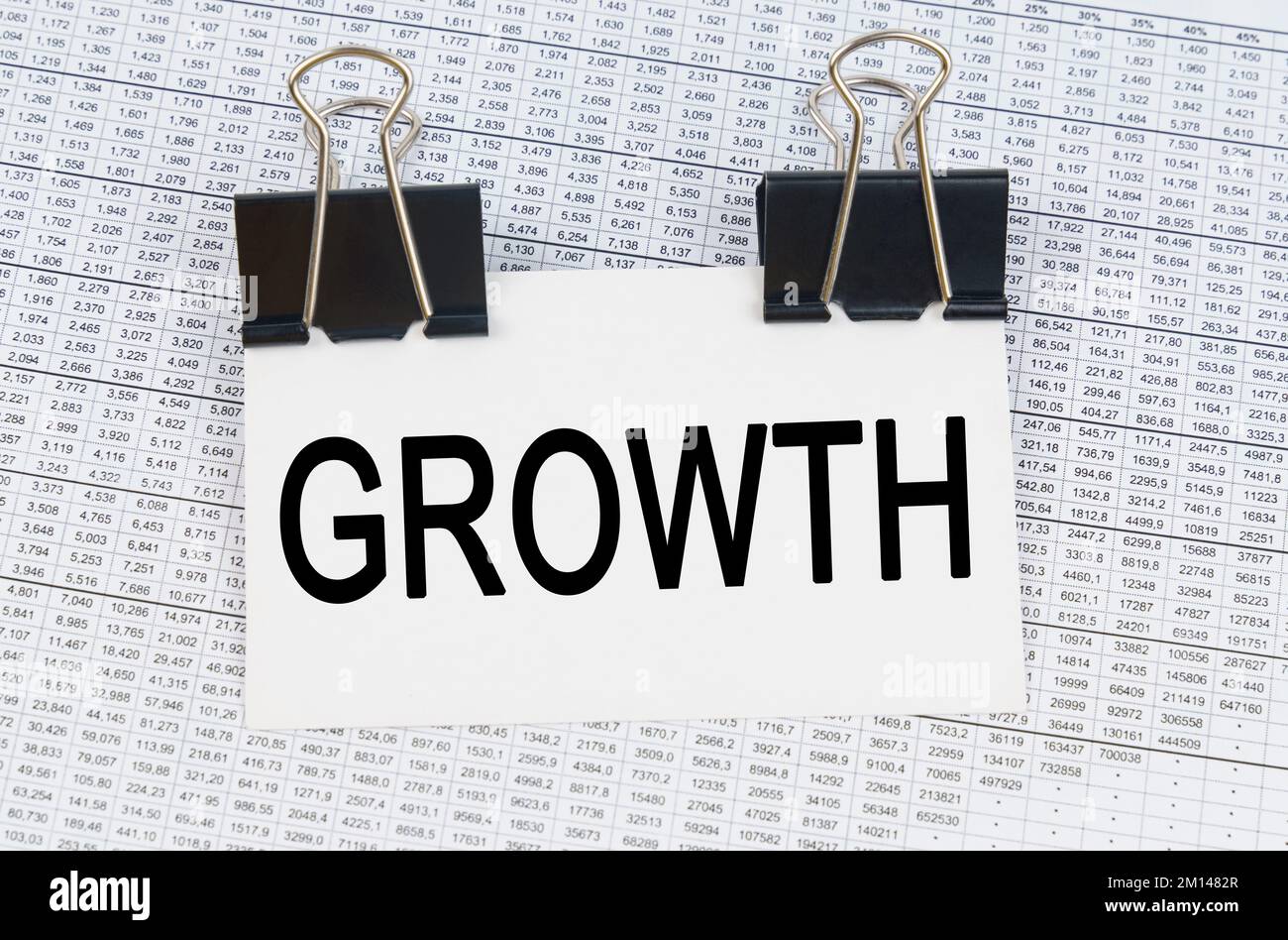 Business and finance concept. On the table there are reports and a ...