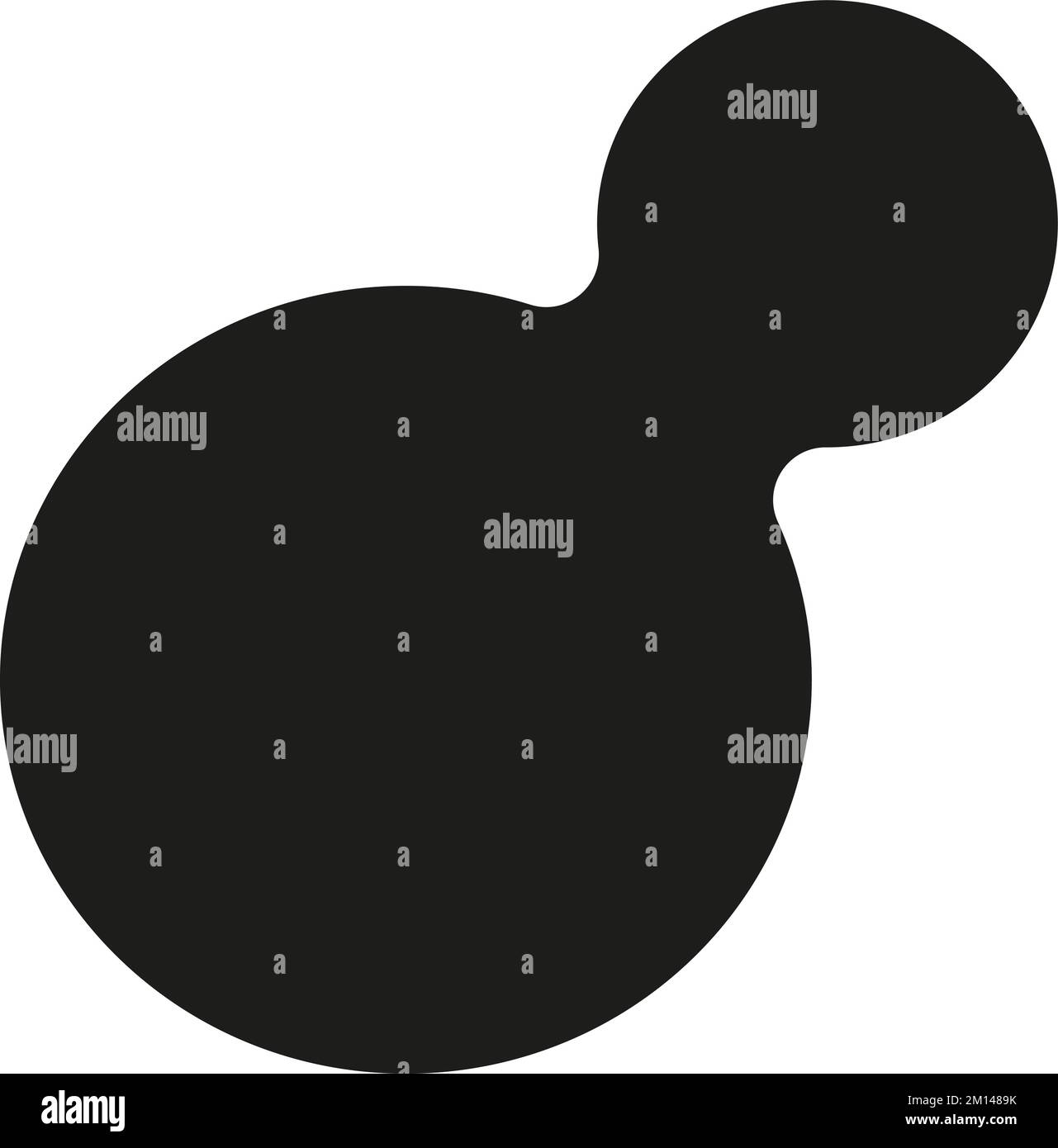 An abstract logo with black dots Stock Vector Image & Art - Alamy