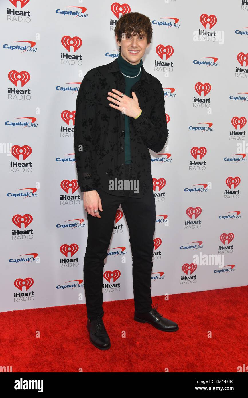 JVKE attends the Z100's iHeartRadio Jingle Ball 2022 at Madison Square ...