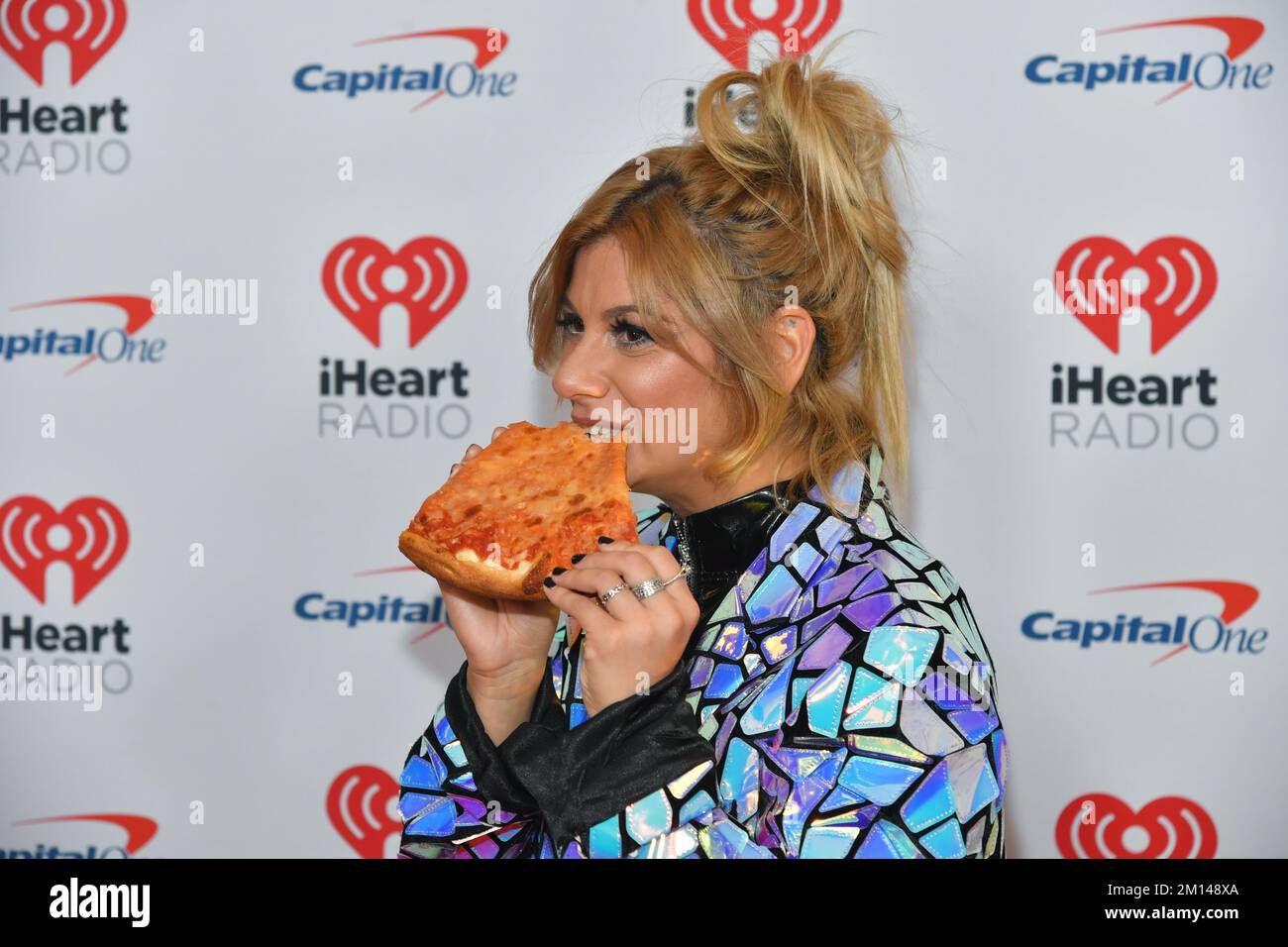 Jax and Chelsea Lascher attend the Z100's iHeartRadio Jingle Ball 2022 ...