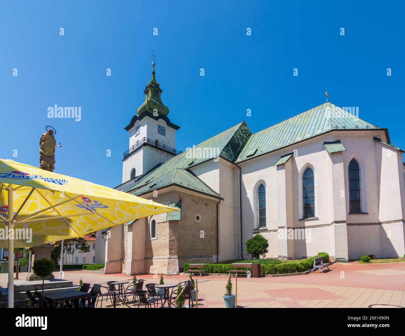 Prievidza (Priwitz): Catholic St. Bartholomew's Church in , , Slovakia ...